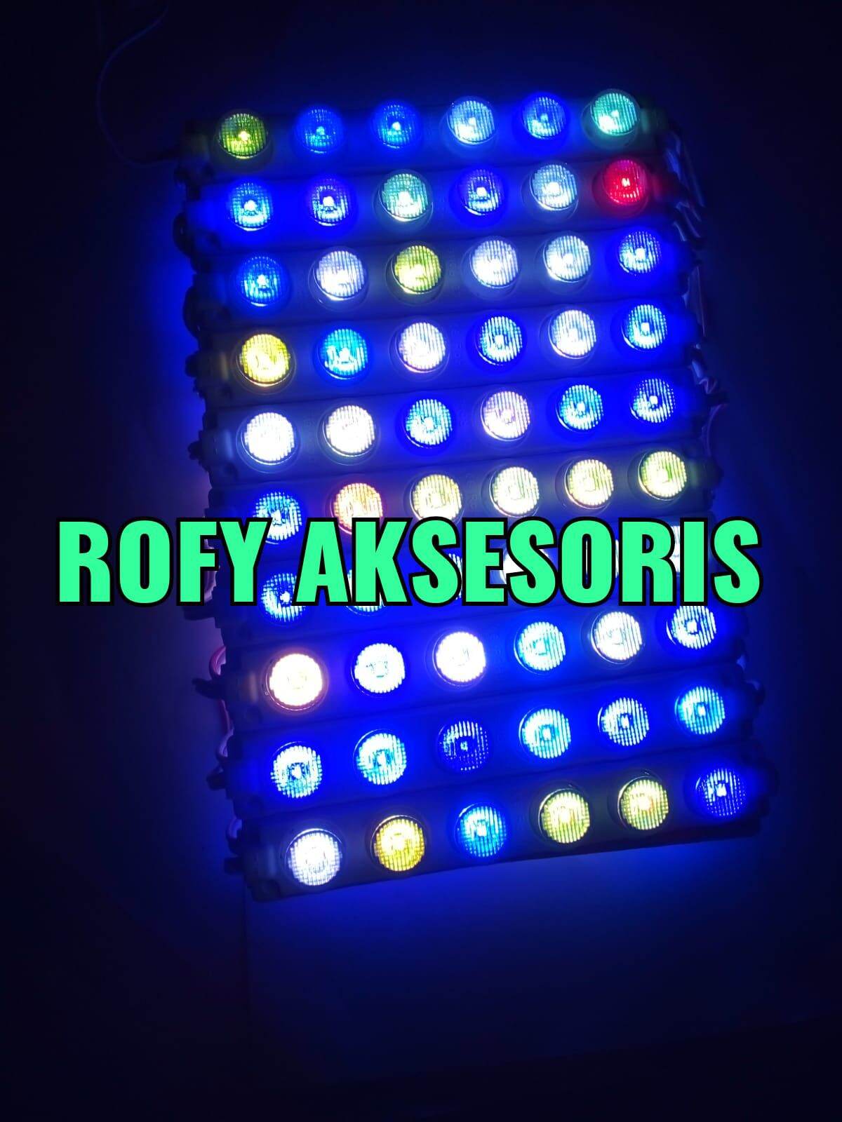 LAMPU MODUL 6 LED RGB 6 WATT DC 12 VOLT 24 VOLT | Lazada Indonesia