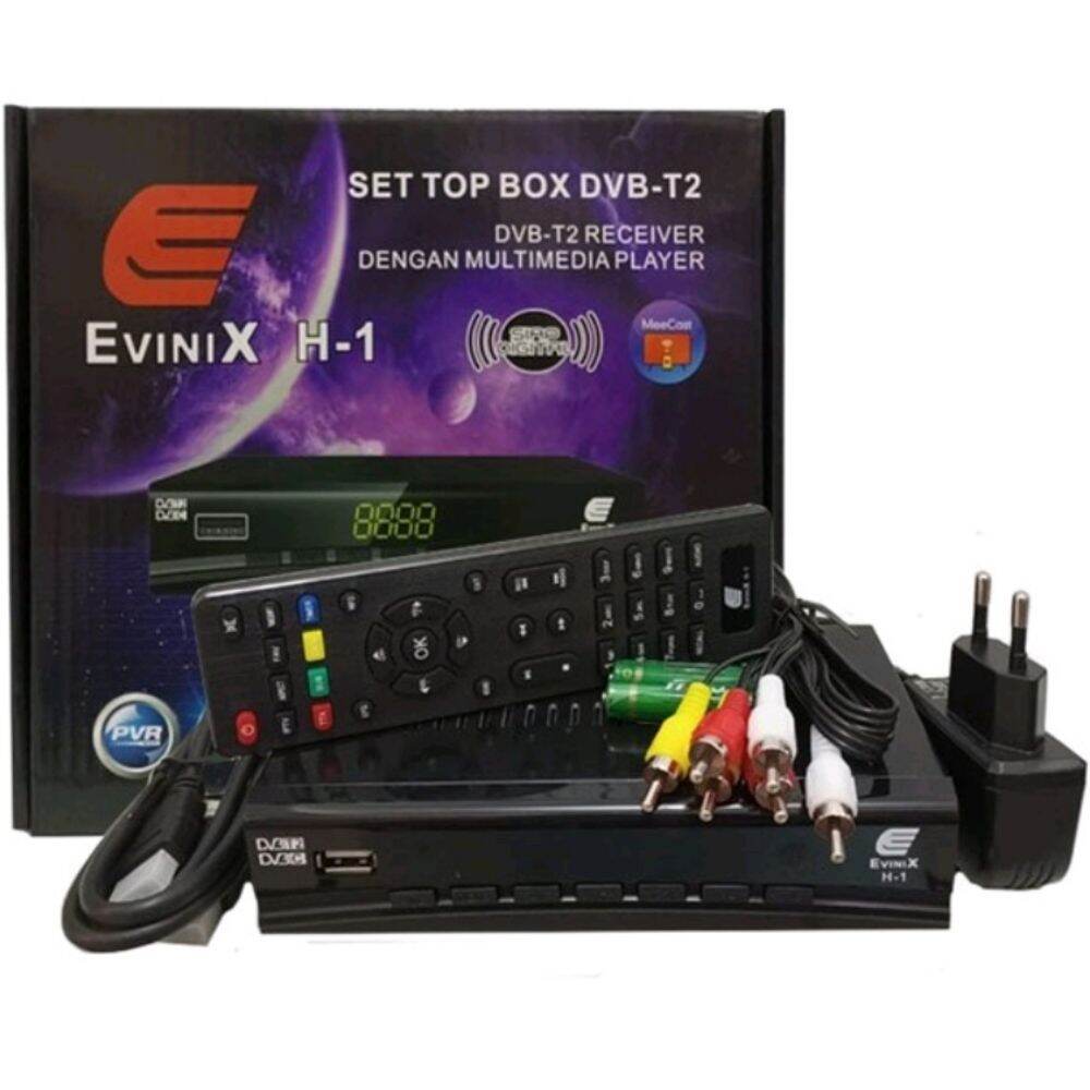 Set Topbox Tv Digital DVB T2 EWS HD tv tabung analog ke digital set box ...