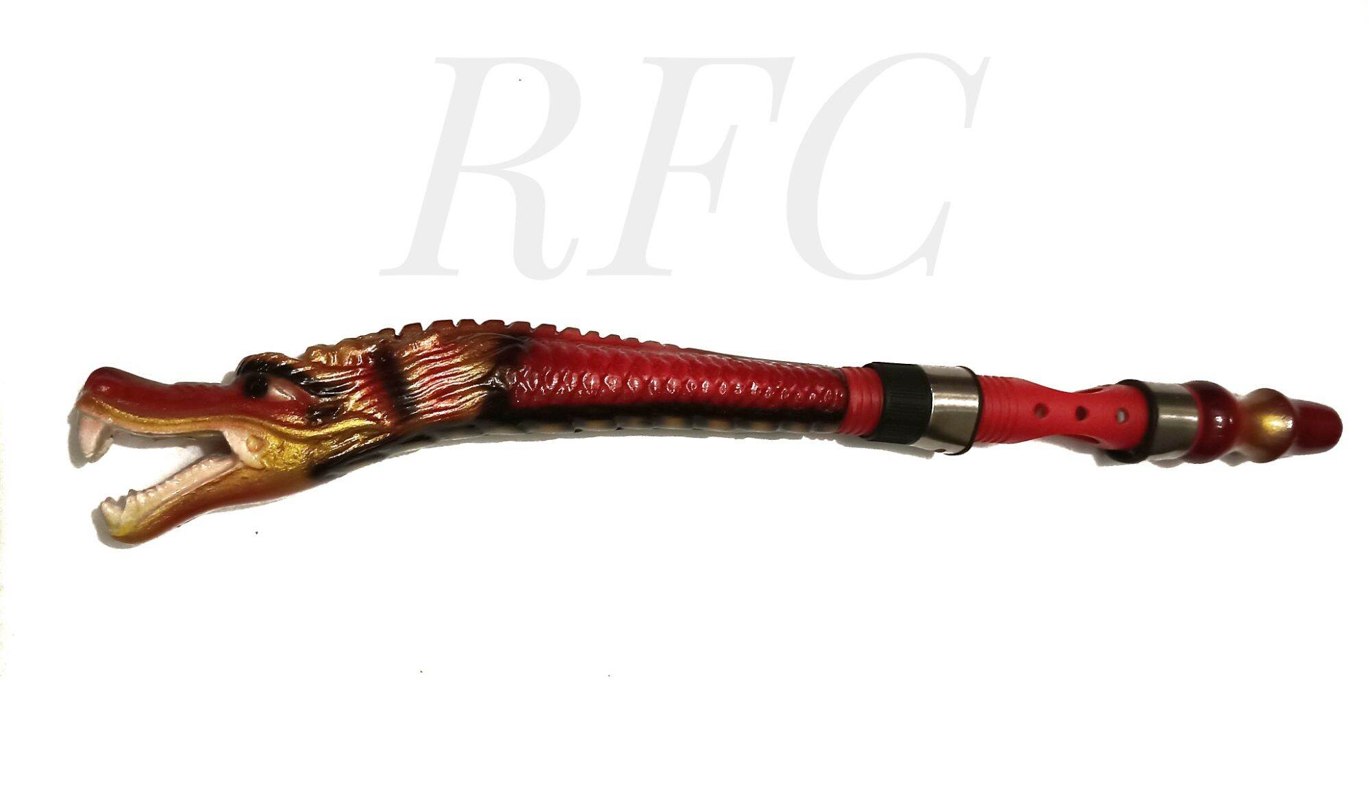 gagang joran realseat naga airbrush bahan piber | Lazada Indonesia