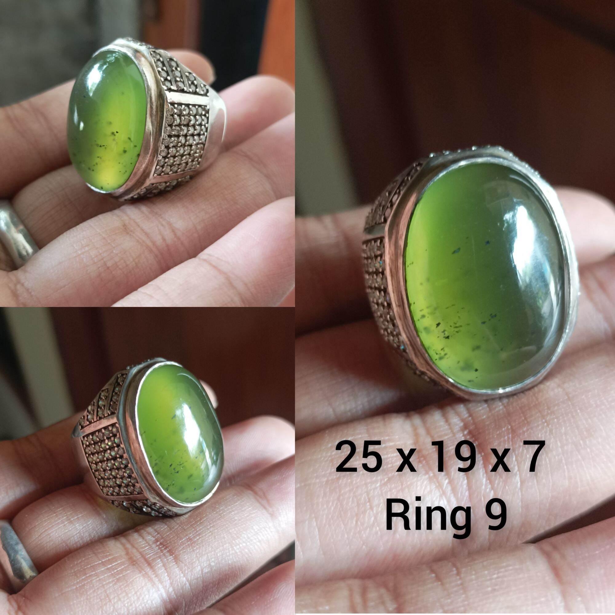 Natural green serpentine ijo botol aceh | Lazada Indonesia