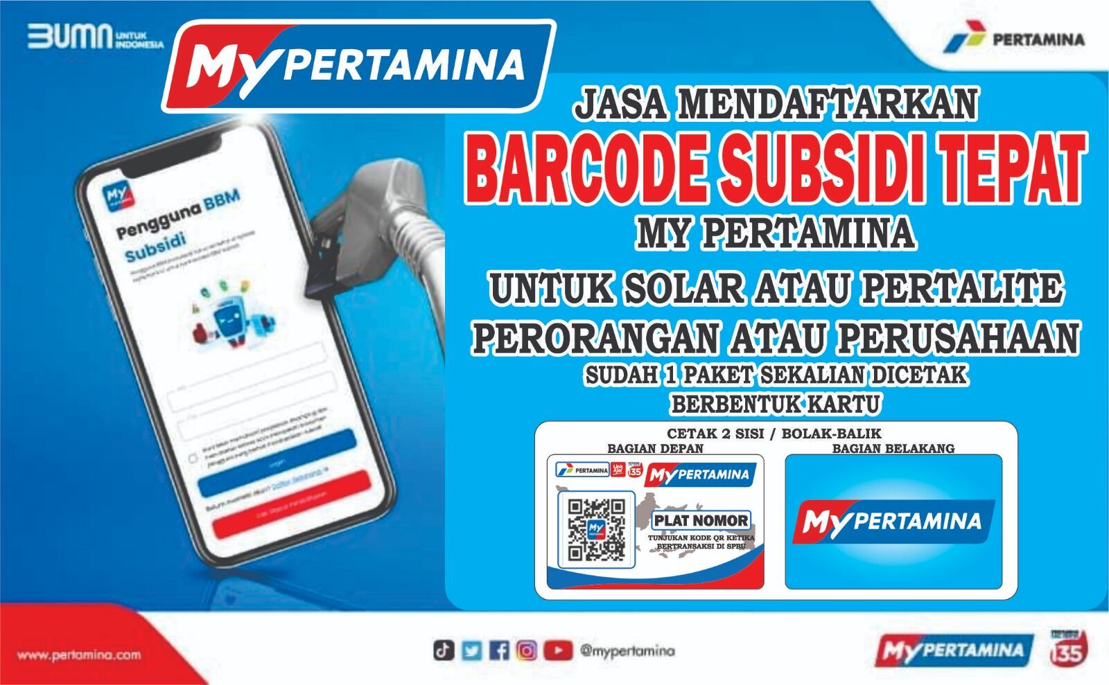 DAFTAR BARCODE MY PERTAMINA SUBSIDI | Lazada Indonesia DAFTAR BARCODE MY PERTAMINA SUBSIDI | Lazada Indonesia