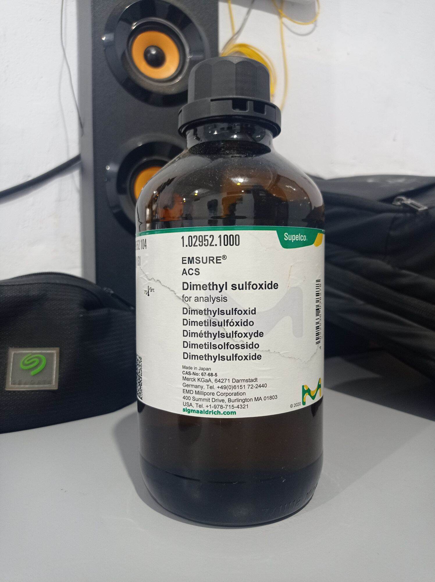 DMSO / dimethyl Sulfoxide Merck ecer 100ml | Lazada Indonesia