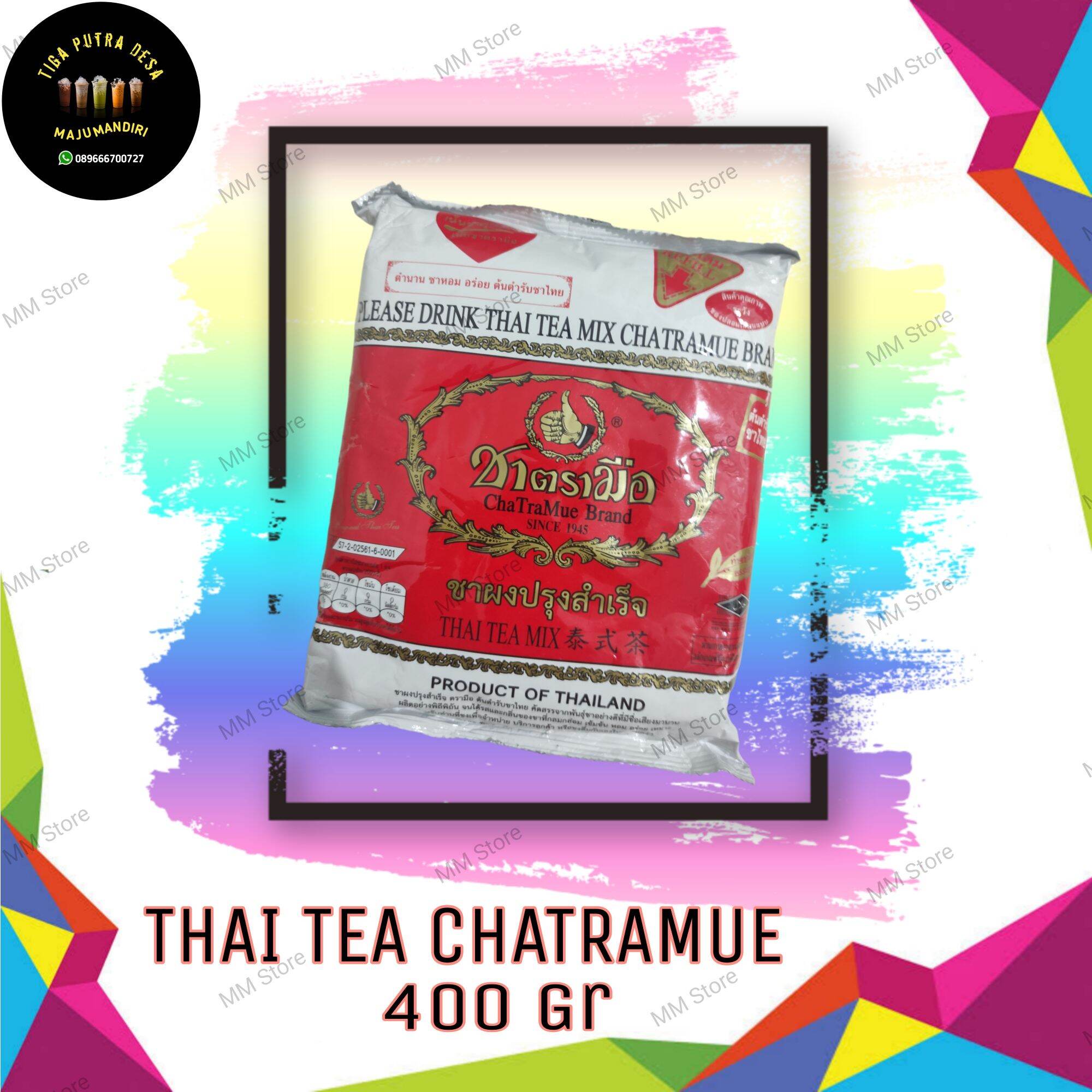 Thaitea chatramue 400gram original / thai tea catramue 400 gram ...