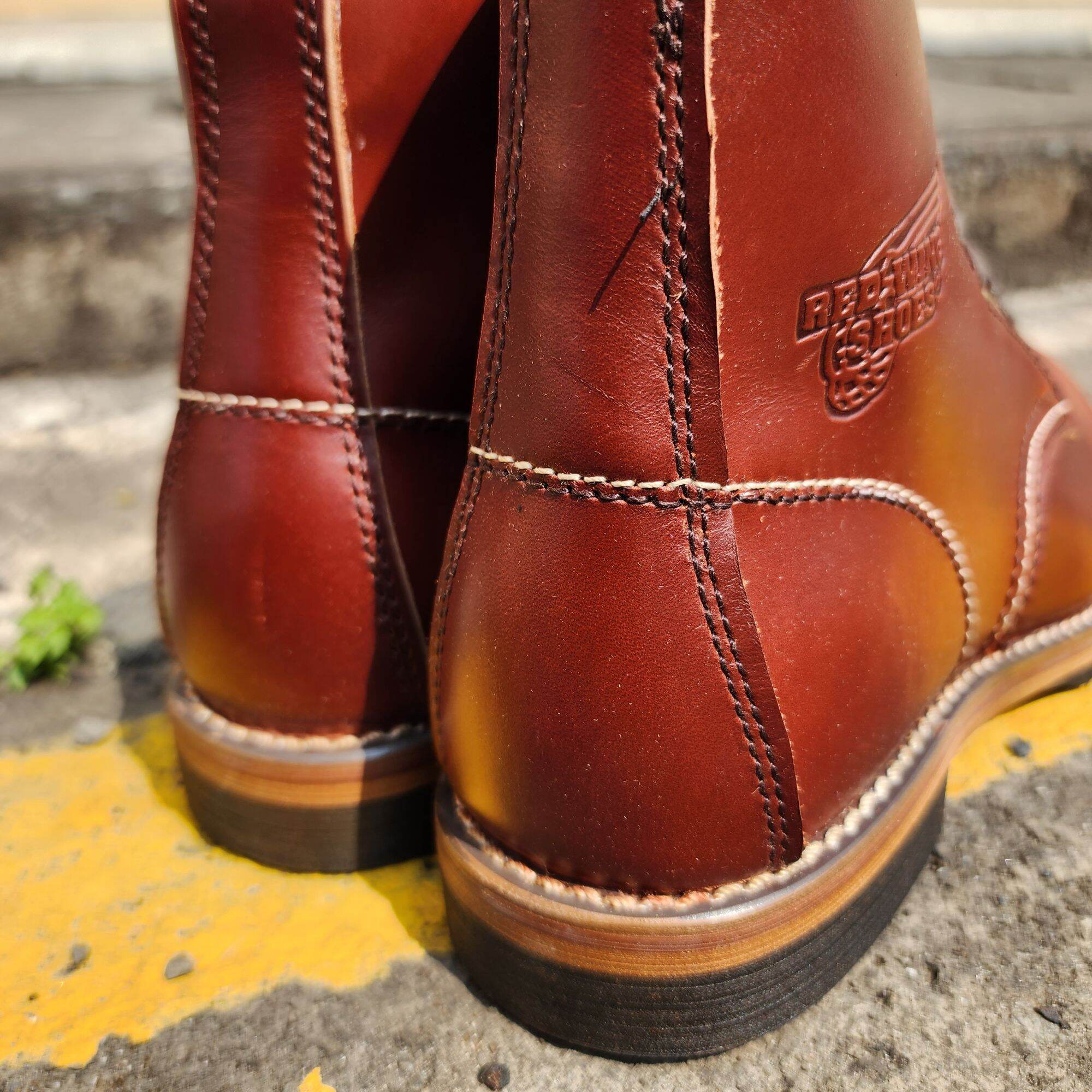 (Best Selling) Boots Red Wing 9013 Brown Beckman Round toe Full Grain ...