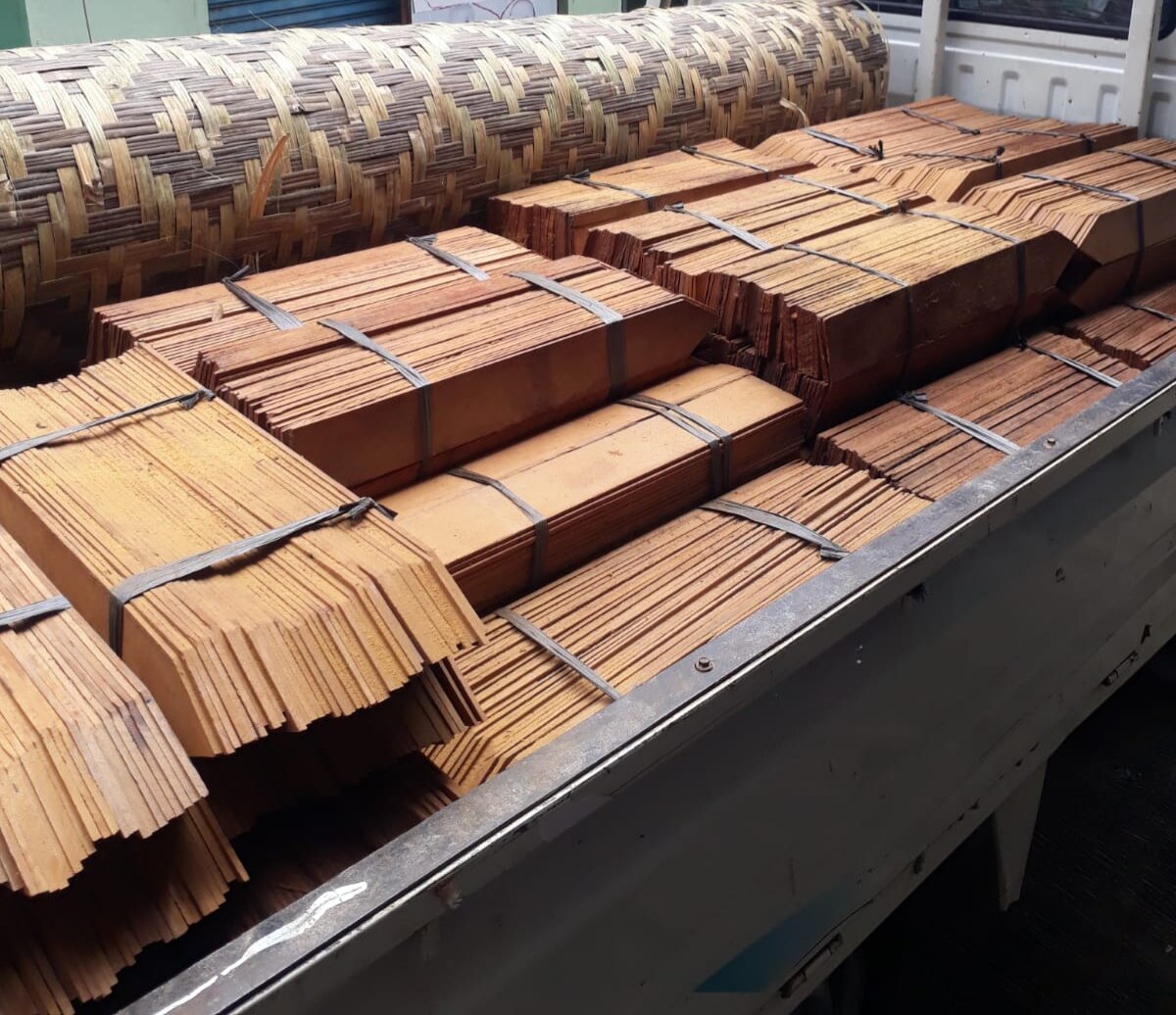 atap sirap atap gazebo | Lazada Indonesia