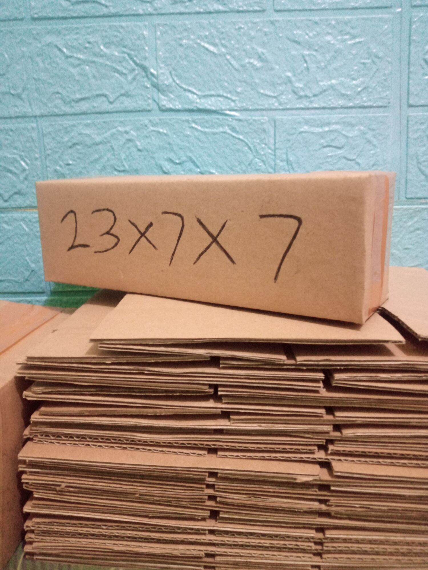 BOX TEMPAT PACKING KARDUS POLOS PACKING KARDUS PACKING UKURAN 23*7*7 ...