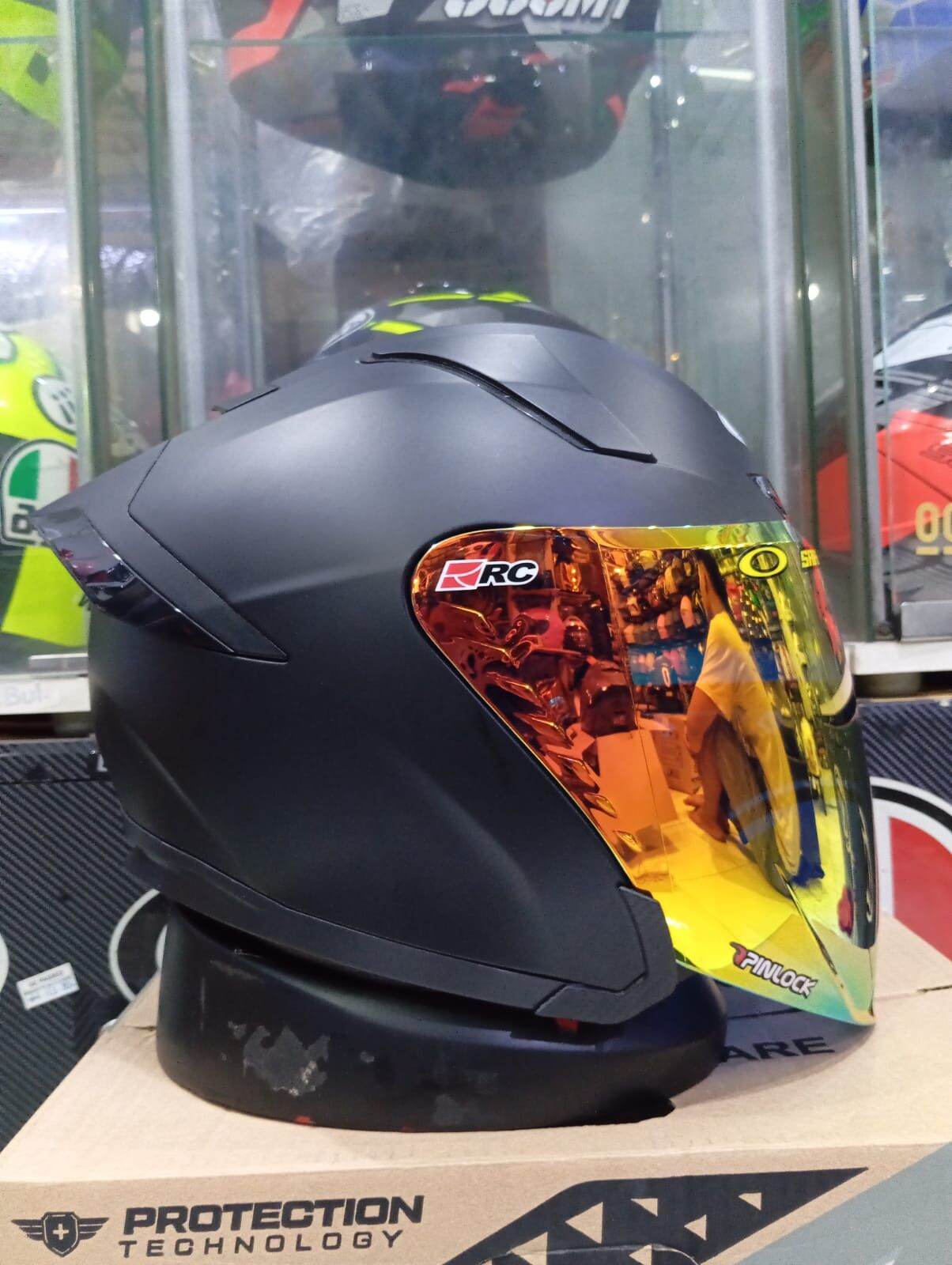 HELM ALV GENOS HITAM DOFF PAKET GANTENG (TIDAK BLUETOOTH? SNI ORIGINAL ...