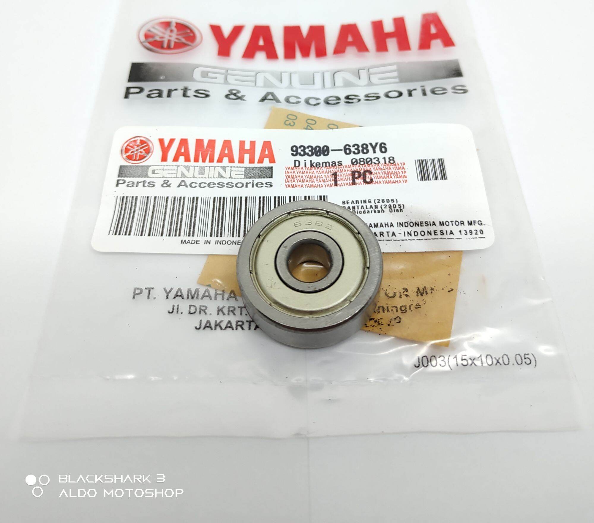 Bearing 638, Laher Bak CVT | Yamaha Mio Sporty, Smile, Nuovo | Lazada ...