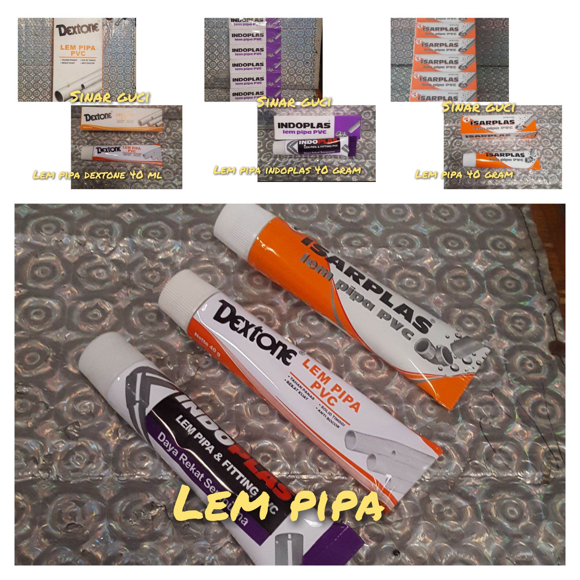 Lem Pipa Pvc Berbagai merk Dan Ukuran | Lazada Indonesia