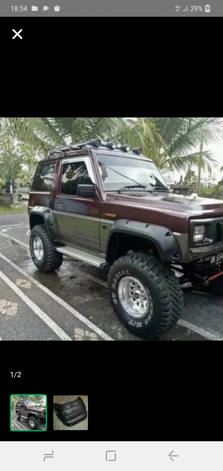 FENDER FEROZA 1 PCS KANAN DEPAN MODEL LEBAR MONSTER | Lazada Indonesia