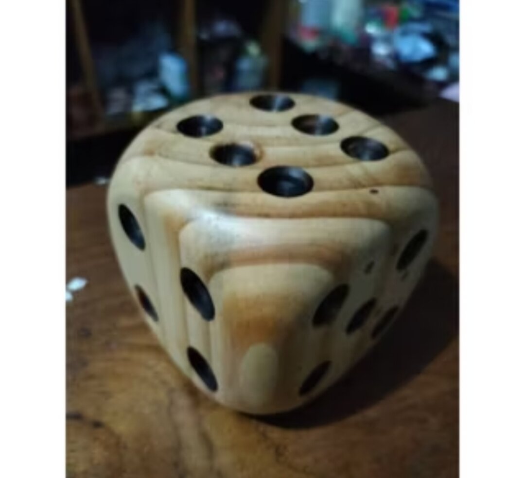 Dadu kayu mahoni jumbo 6cm-10cm | Lazada Indonesia