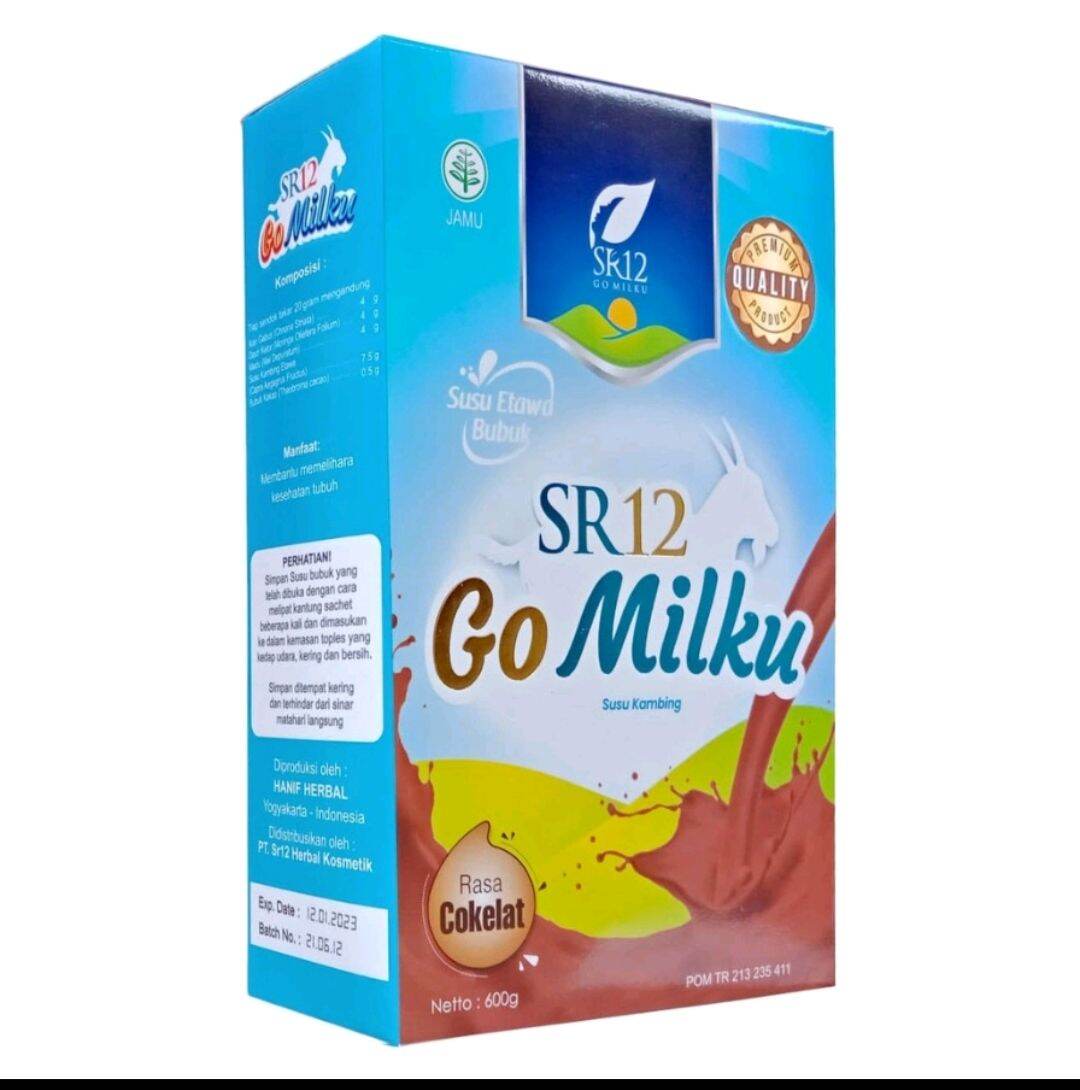 Go Milku Cokelat SR12 / Susu Kambing Etawa / Susu Kesehatan / Susu ...