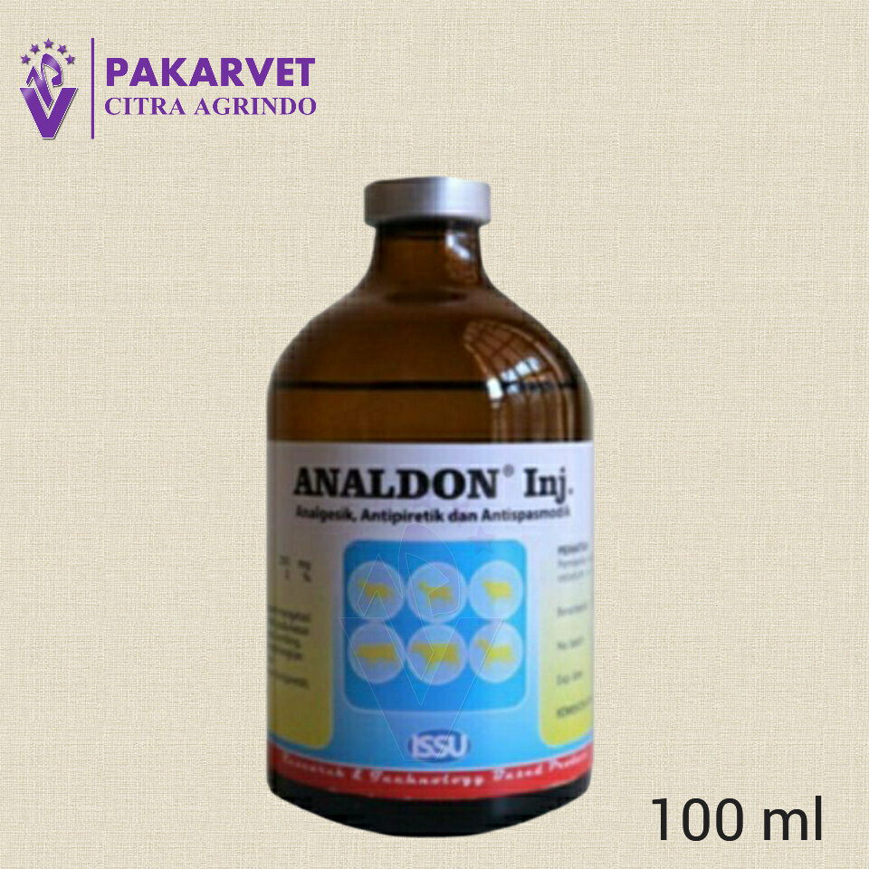 ANALDON 100ML INJ seperti sulpidon penurun demam pada ternak ISSU VET ...