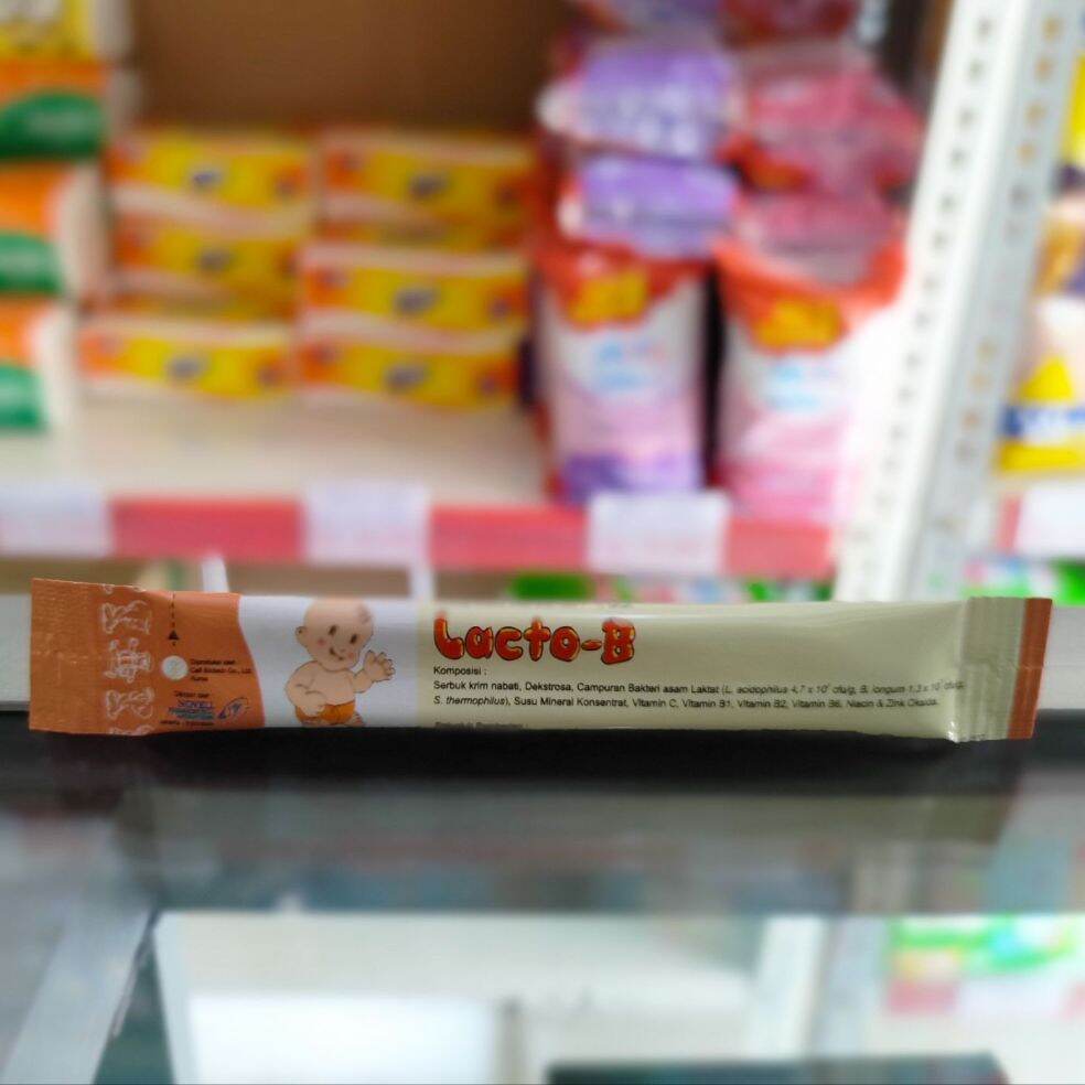 LACTO-B SACHET 1 GRAM / LACTO B SERBUK OBAT DIARE PENCERNAAN BAYI ...
