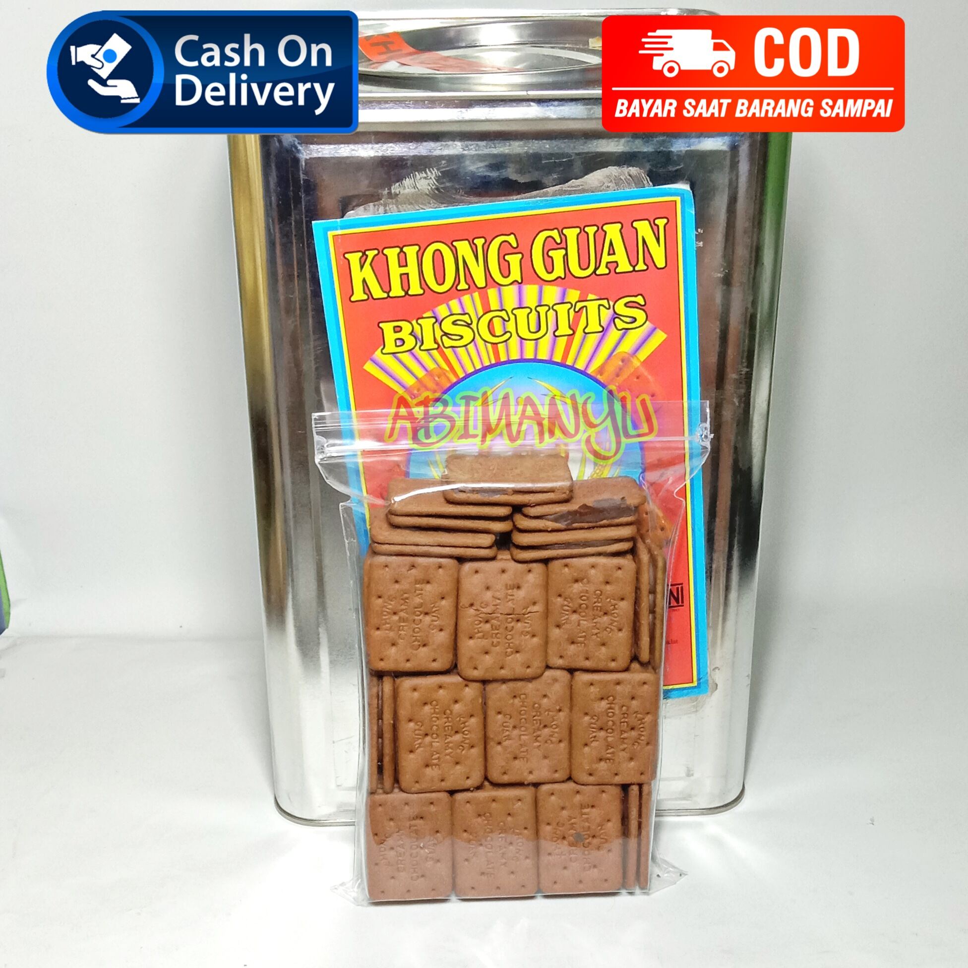 BISKUIT KRIM COKLAT KHONG GUAN 400 gr | Lazada Indonesia