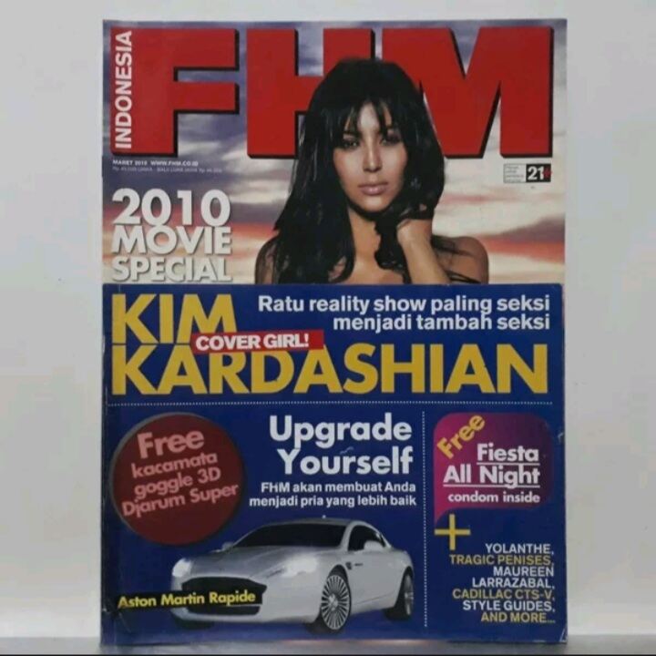 Majalah FHM Indonesia - Maret 2010 #Kondisi BEKAS# | Lazada Indonesia