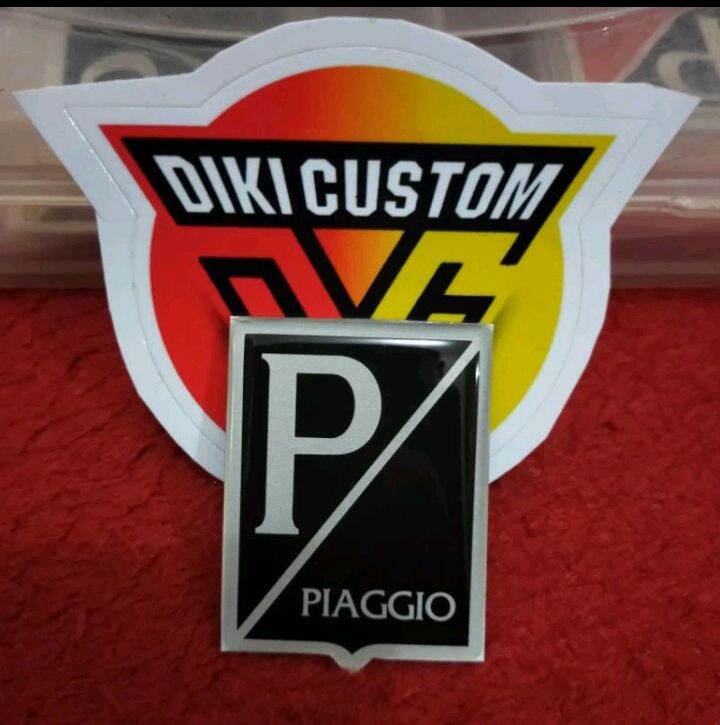 Emblem logo P untuk motor listrik uwinfly T3 - aksesoris motor listrik ...