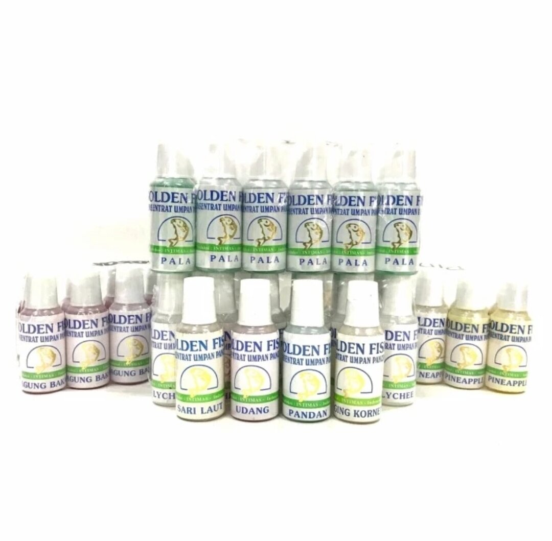 [ VARIASI 20 RASA ] Essence | Campuran Umpan Essen GOLDEN FISH ...