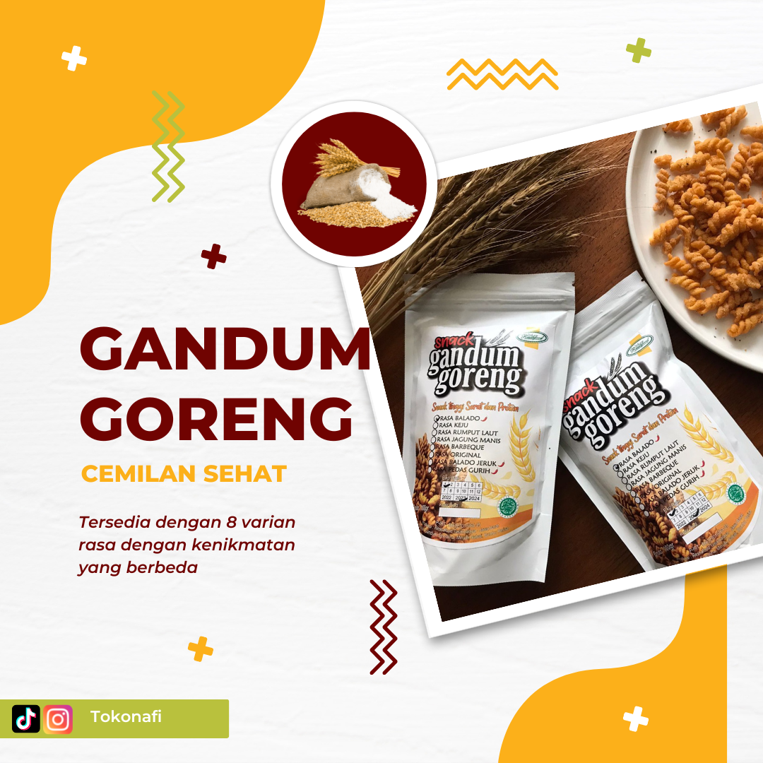 Gandum goreng cemilan gandum semolina | Lazada Indonesia