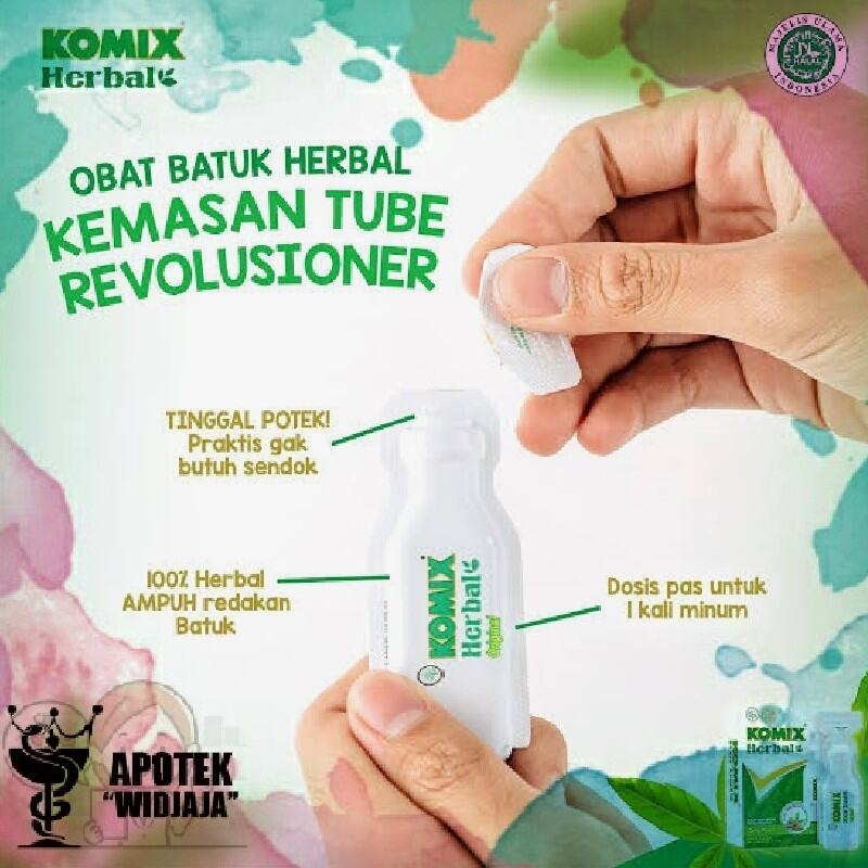 komix herbal sachet tube botol lemon original / tube | Lazada Indonesia