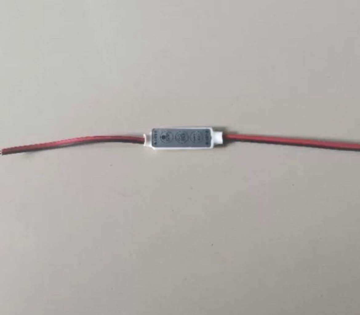 Controller mini single RGB dimmer led | Modul Kedip Led 2 pon dan 4 pin ...