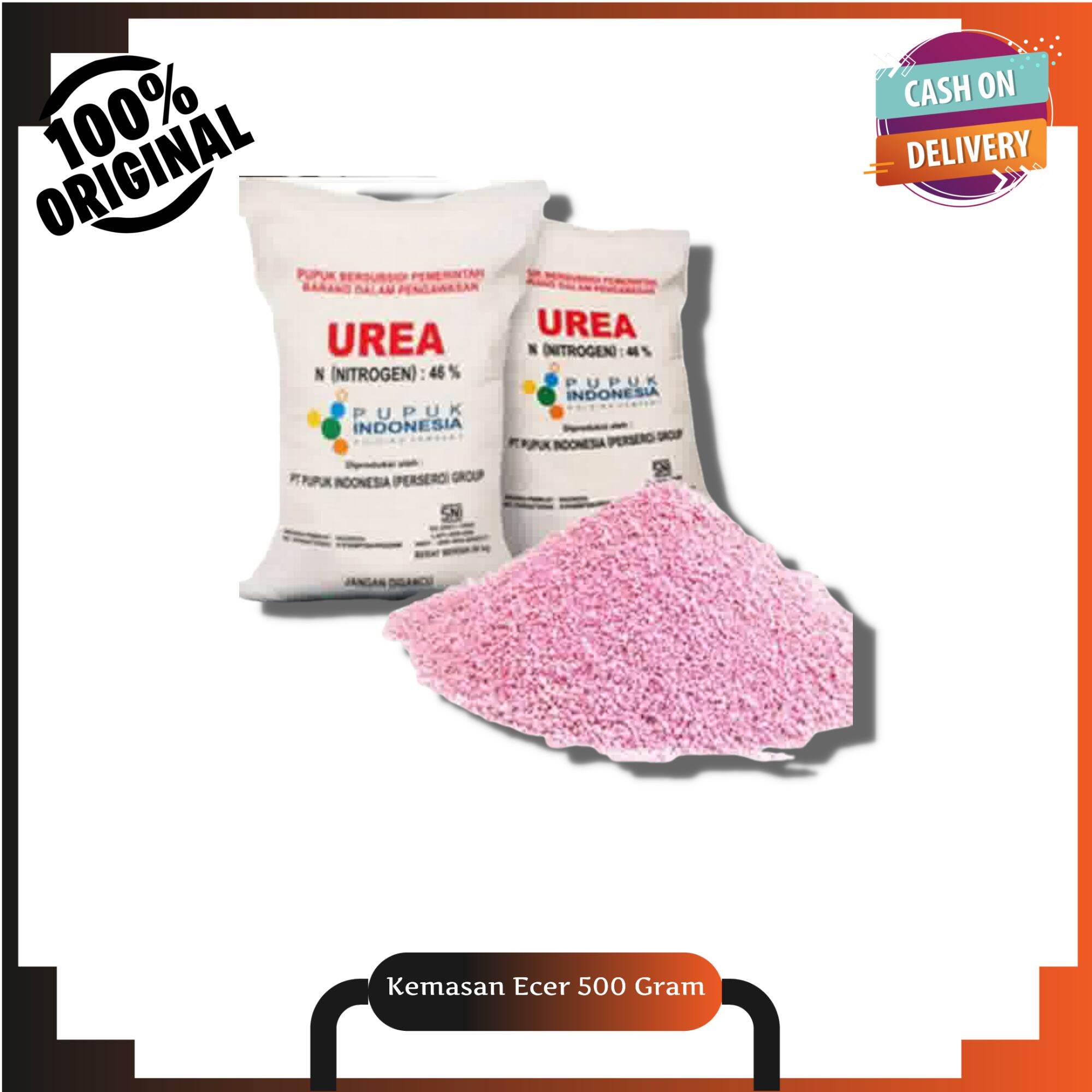 PUPUK UREA PENYUBUR SEGALA JENIS TANAMAN KEMASAN ECER 500 GRAM | Lazada ...