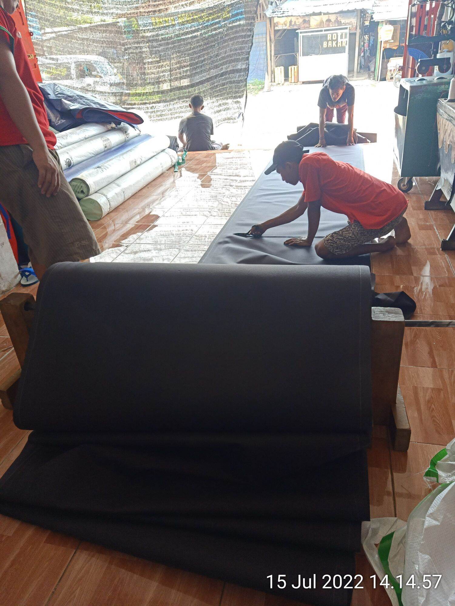 TERPAL KAIN (CANVAS NO 8)UKURAN 2X4M SUPER TEBAL. | Lazada Indonesia