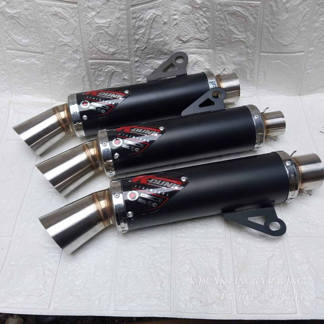 Slincer Corong K-DUNK MUFFLER Samlong Black Laser Nama | Lazada Indonesia