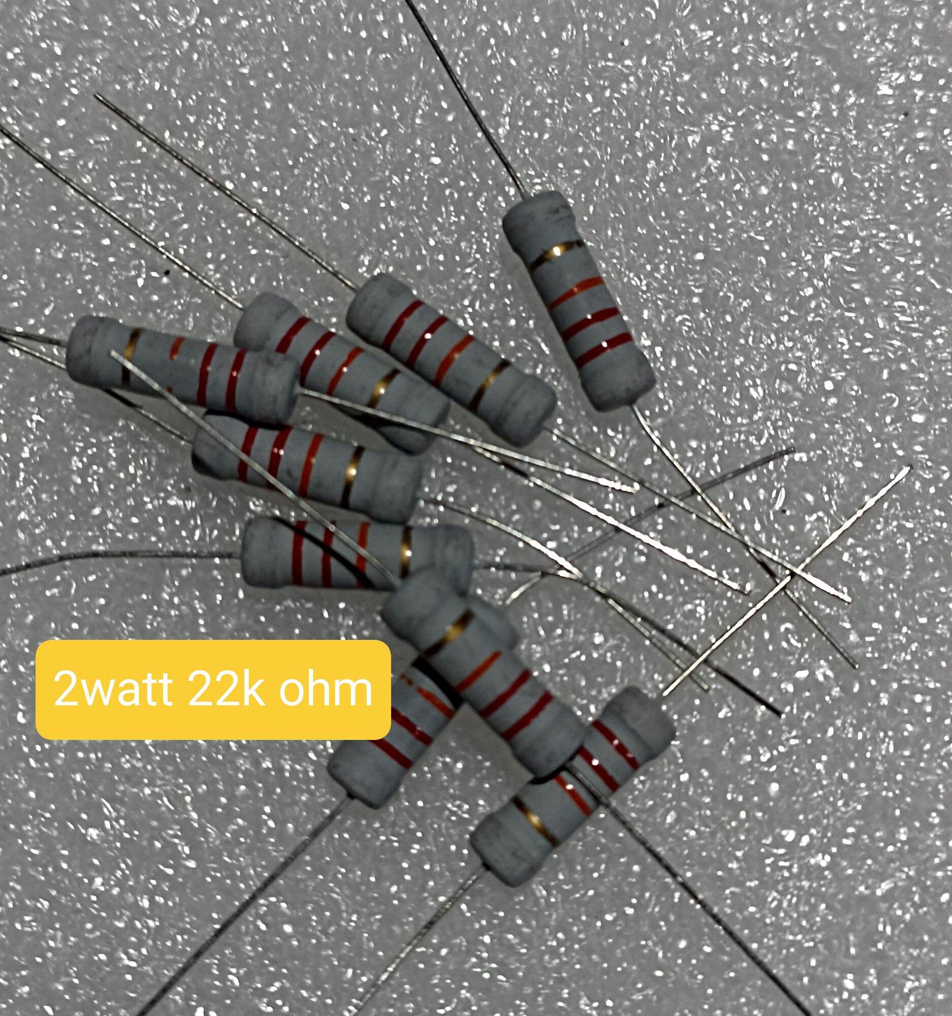 10BUAH RESISTOR 2WATT 22K OHM 2 WATT 22KOHM 2W | Lazada Indonesia