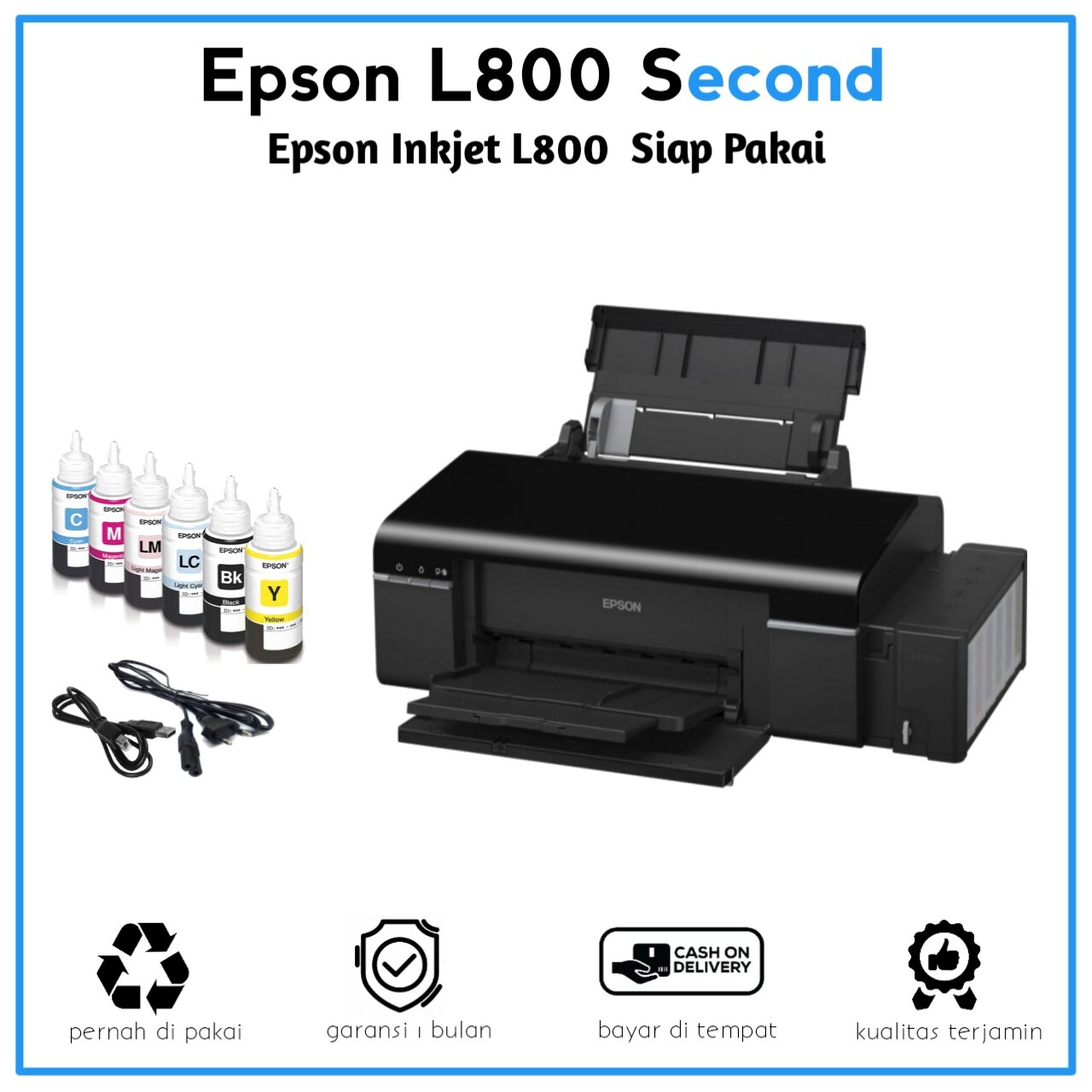 Printer Epson L800 Nozel full | Lazada Indonesia