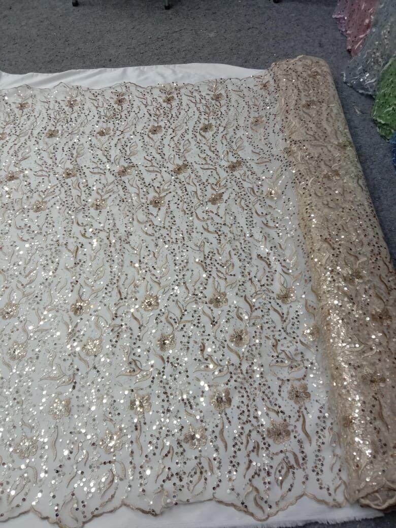 Kain/Bahan Tulle Sequin | Lazada Indonesia