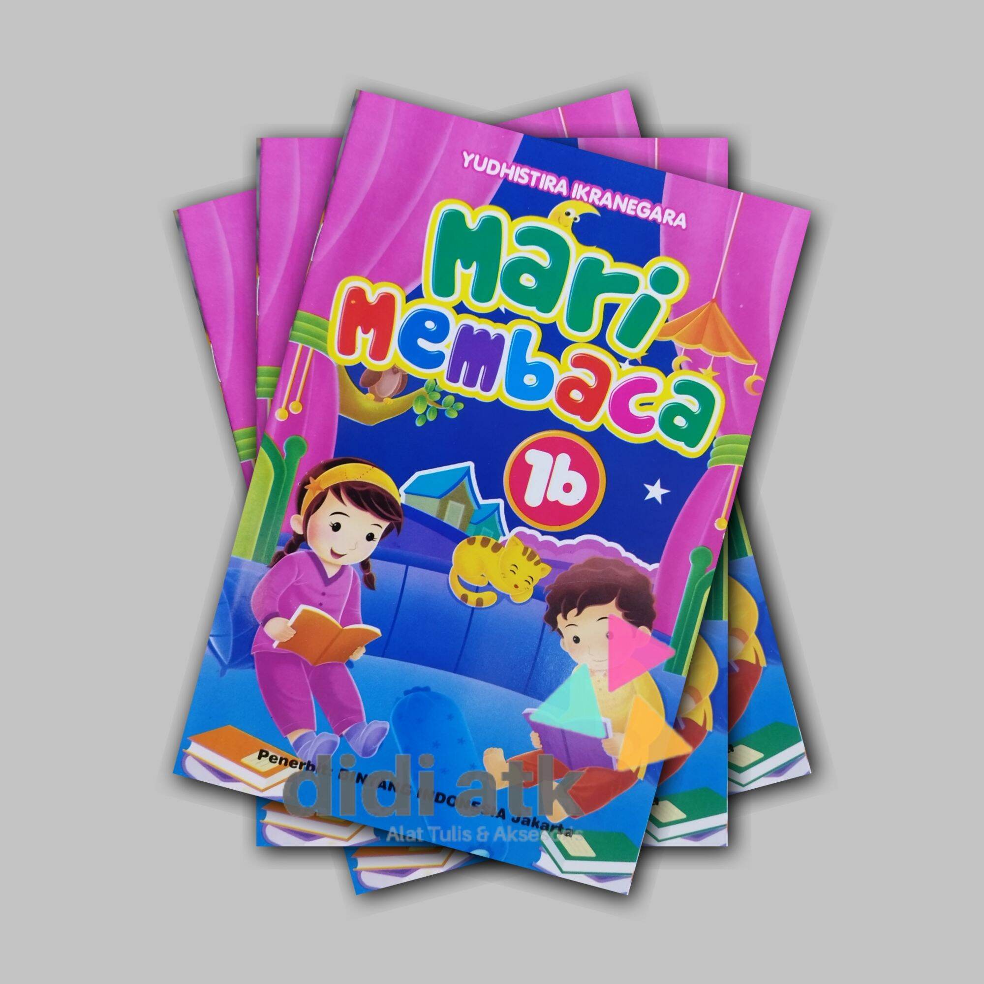 Buku Mari Membaca Untuk Anak Paud & TK Jilid 1B | Lazada Indonesia