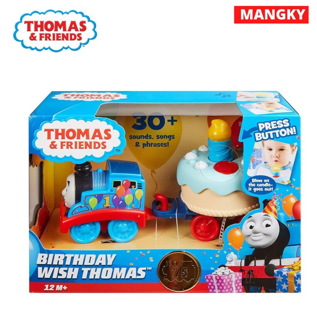 Thomas And Friends Birthday Wish Thomas Train - Mainan Kereta Anak ...