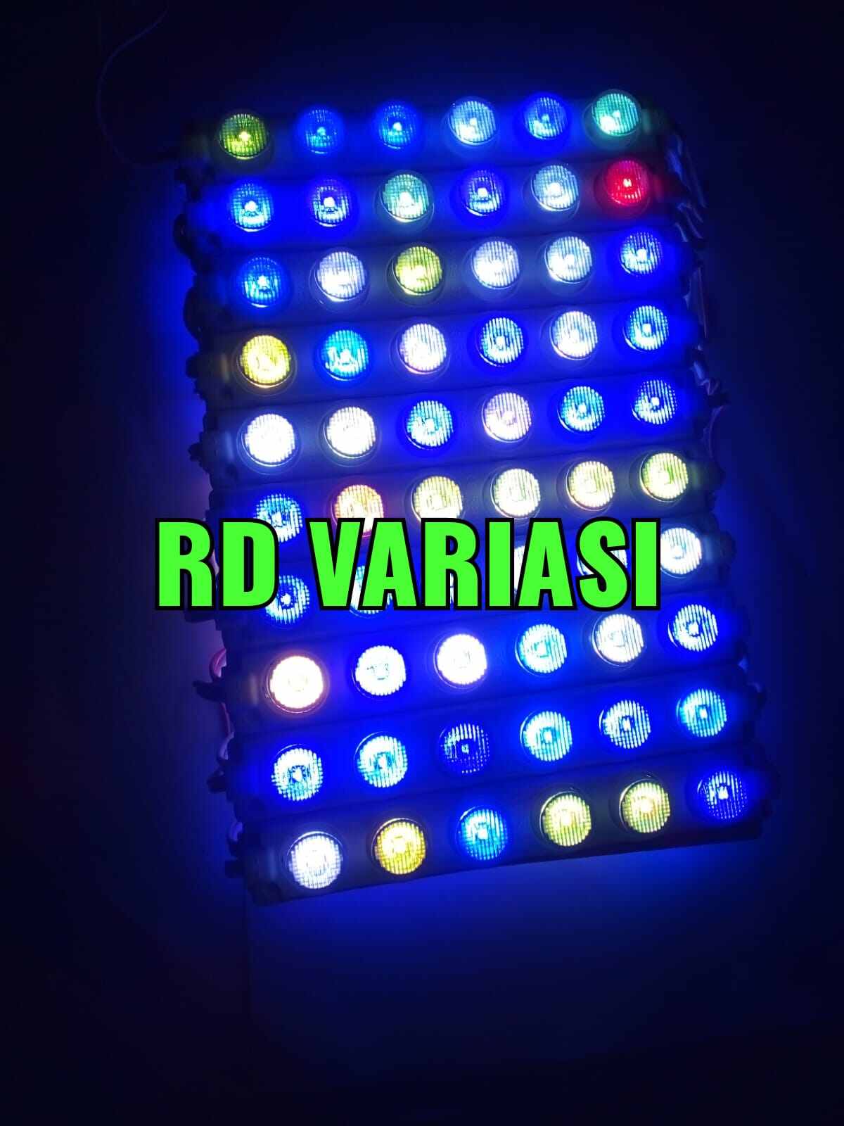 LAMPU MODUL LED 6 MATA RGB 6 WATT DC 12 VOLT/24 VOLT | Lazada Indonesia