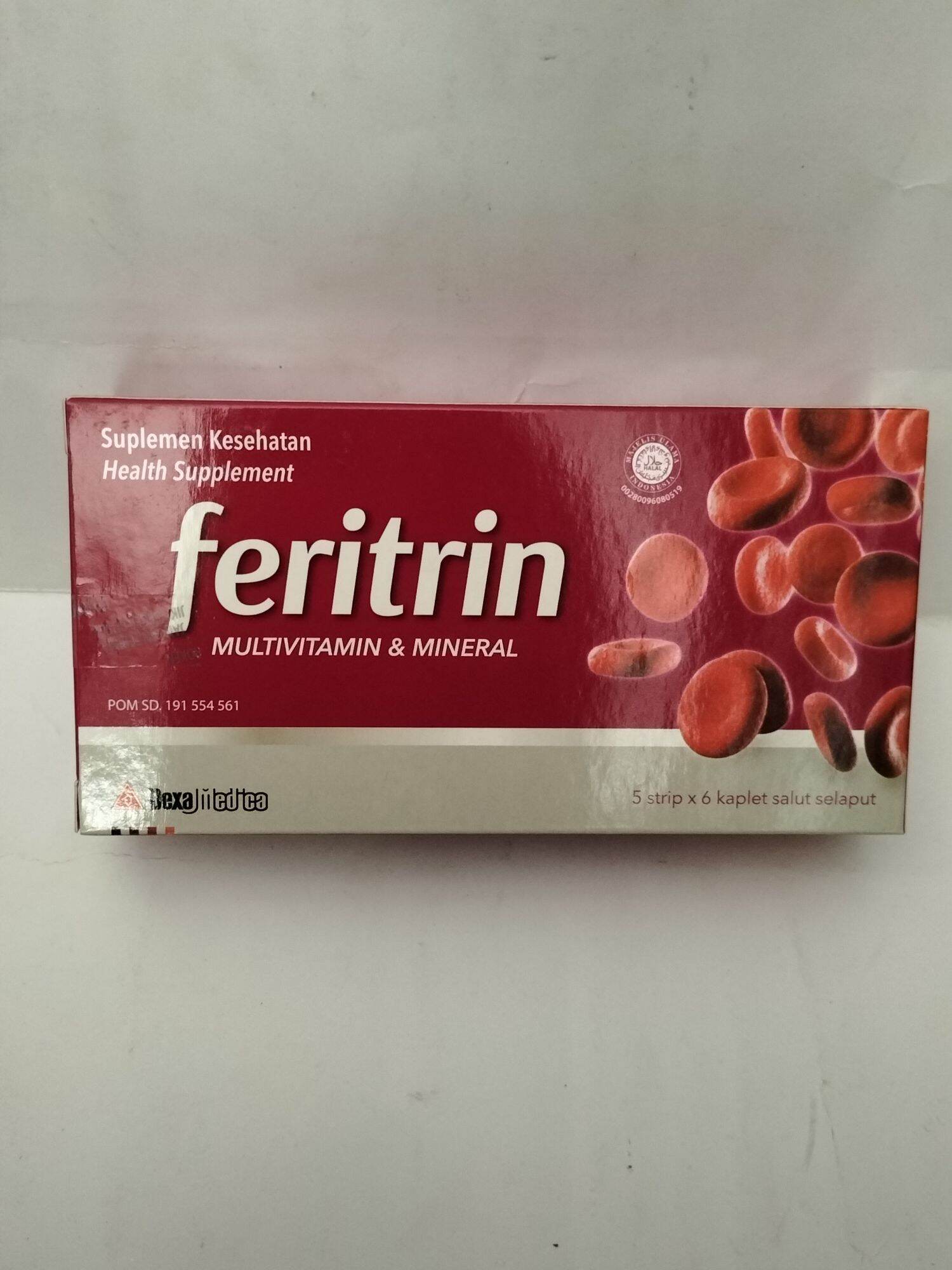 FERITRIN ISI 30 KAPLET | Lazada Indonesia FERITRIN ISI 30 KAPLET | Lazada Indonesia