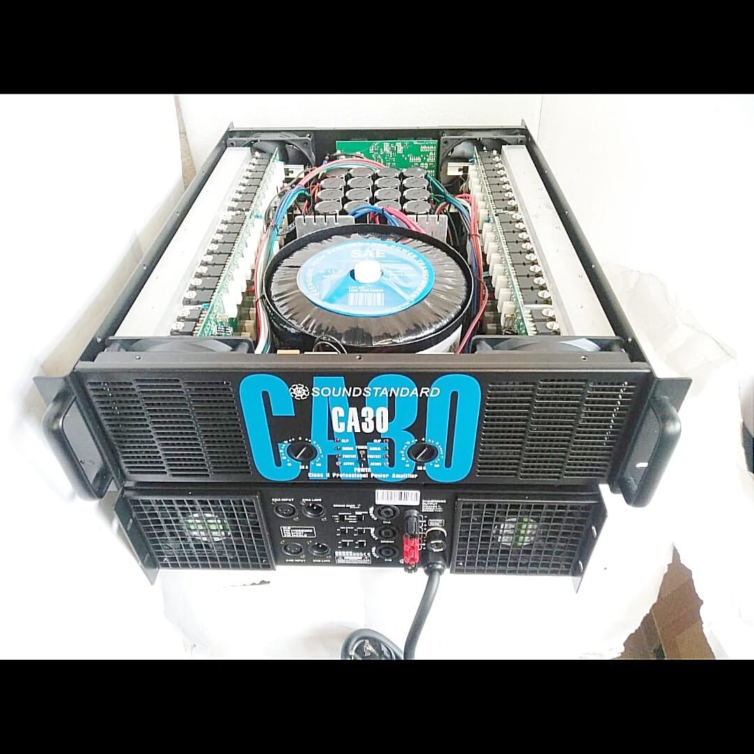 Power Amplifier Soundstandard CA30 4 Kipas Body Panjang CA 30 | Lazada ...