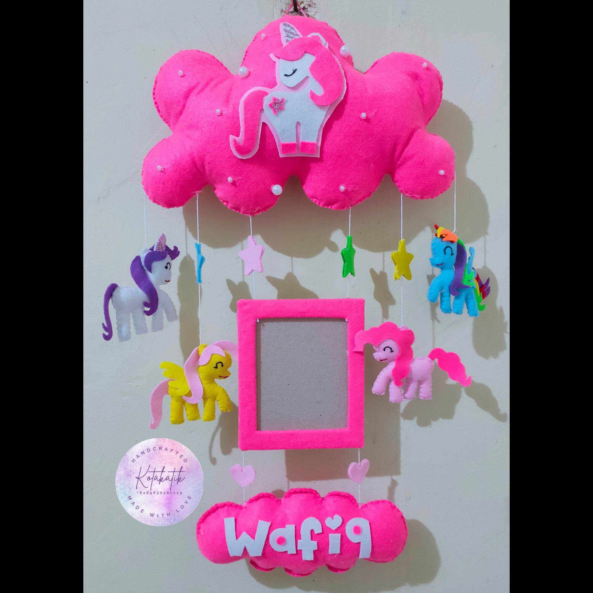 Awan little pony frame gratis nama | Lazada Indonesia