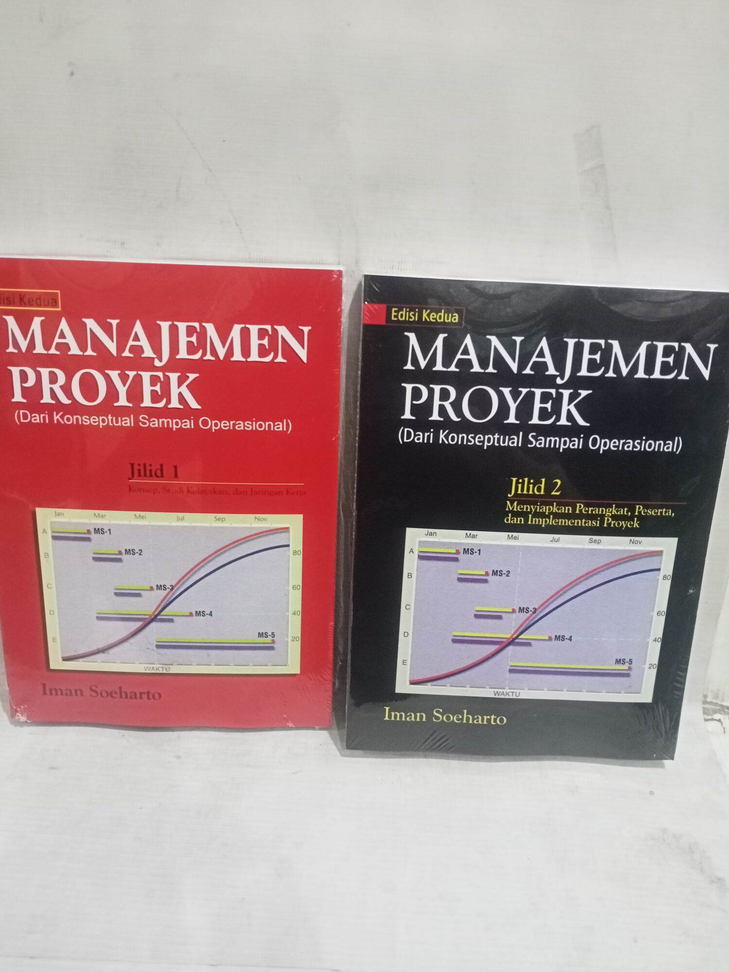 buku manajemen proyek jilid 1 dan jilid 2 edisi kedua dari konseptual ...