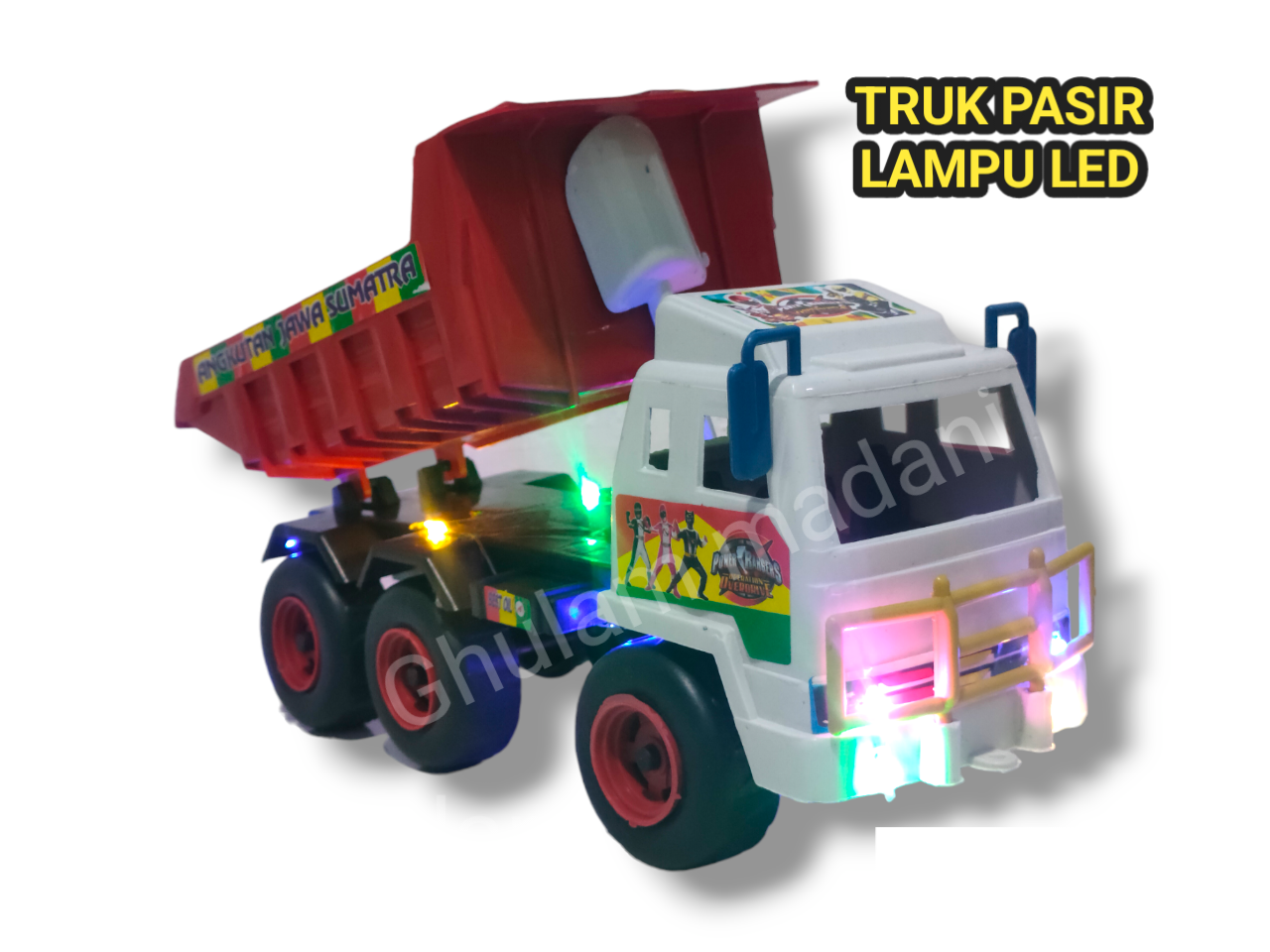 Mobilan Truk Oleng Plastik Variasi Lampu Led / Mainan Truk Ada Lampunya ...