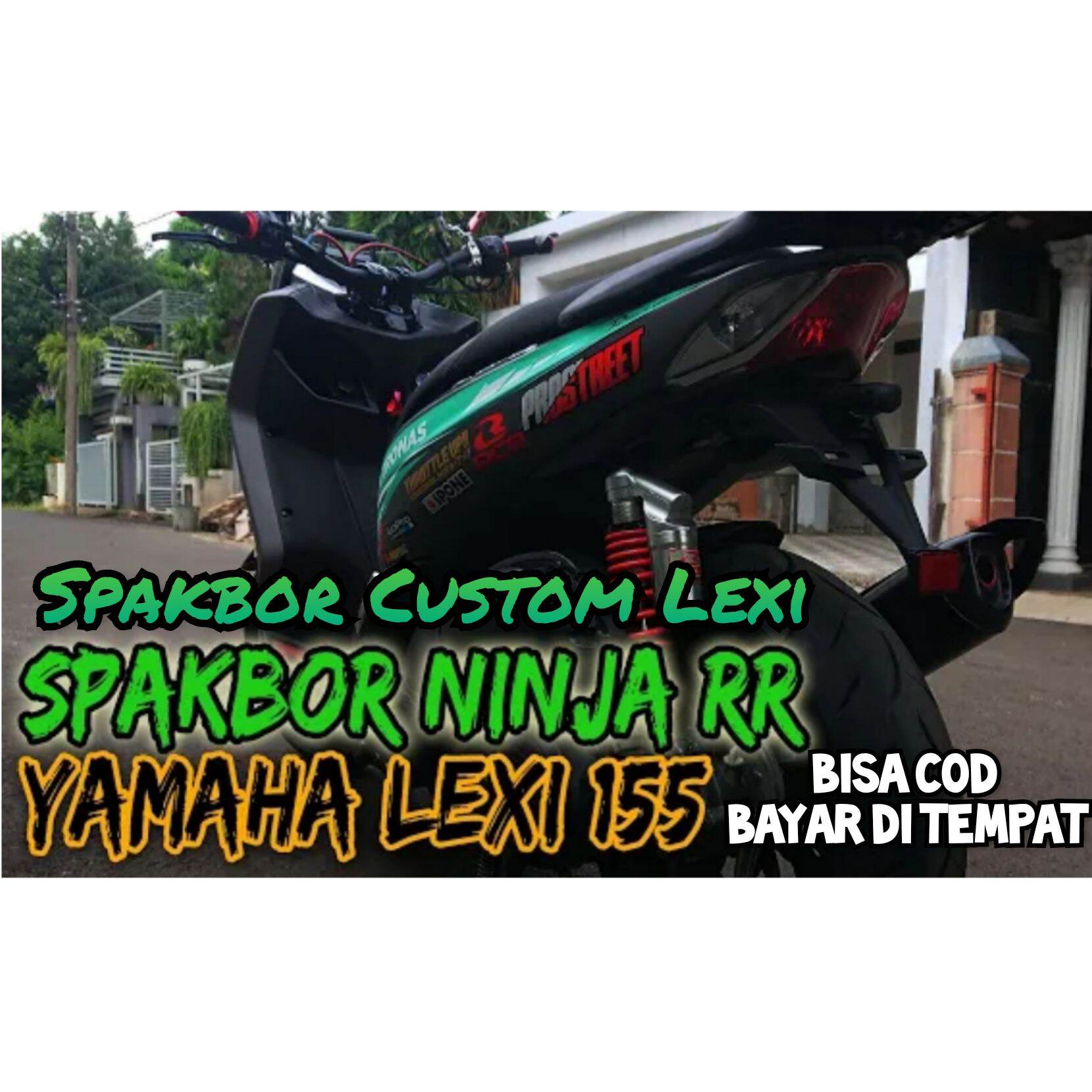 SPAKBOR CUSTOM YAMAHA LEXI 150 MODIFIKASI | Lazada Indonesia