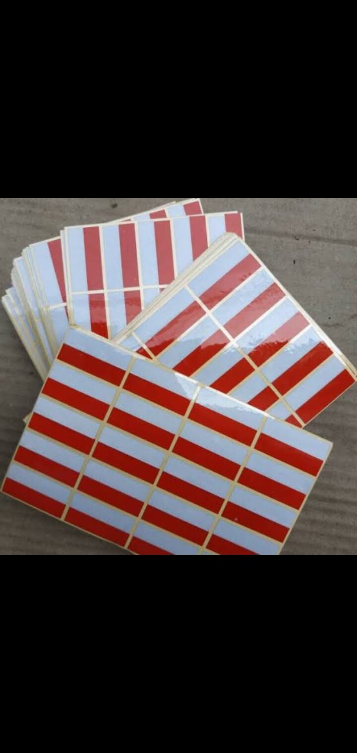 Stiker Bendera Merah Putih/ Stiker Pipi/ Stiker Agustusan | Lazada ...