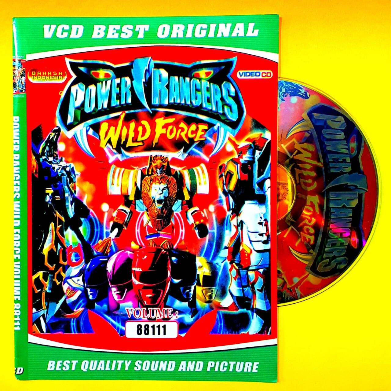 KASET VCD POWER RANGERS WILD FORCE 88111 | Lazada Indonesia