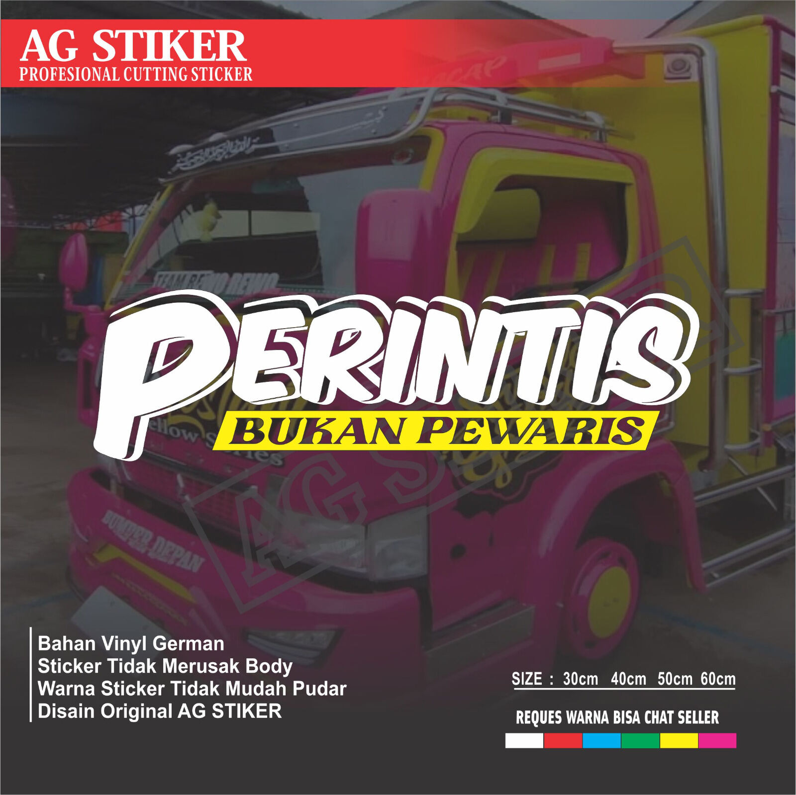 stiker Perintis muda bukan pewaris sticker mobil truk pickup | Lazada ... stiker Perintis muda bukan pewaris sticker mobil truk pickup | Lazada ...