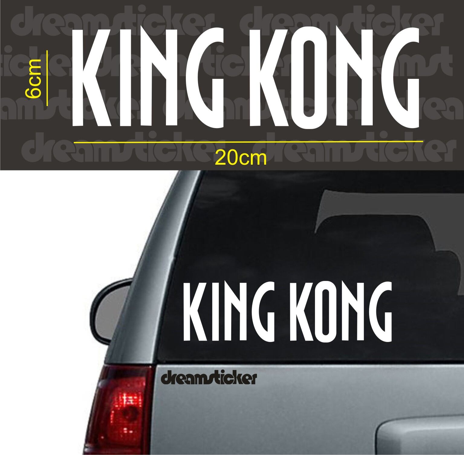 Sticker Stiker King Kong | Lazada Indonesia