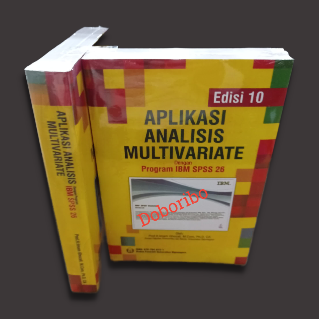 APLIKASI ANALISIS MULTIVARIATE DENGAN PROGRAM IBM SPSS 26. EDISI 10 | Lazada Indonesia