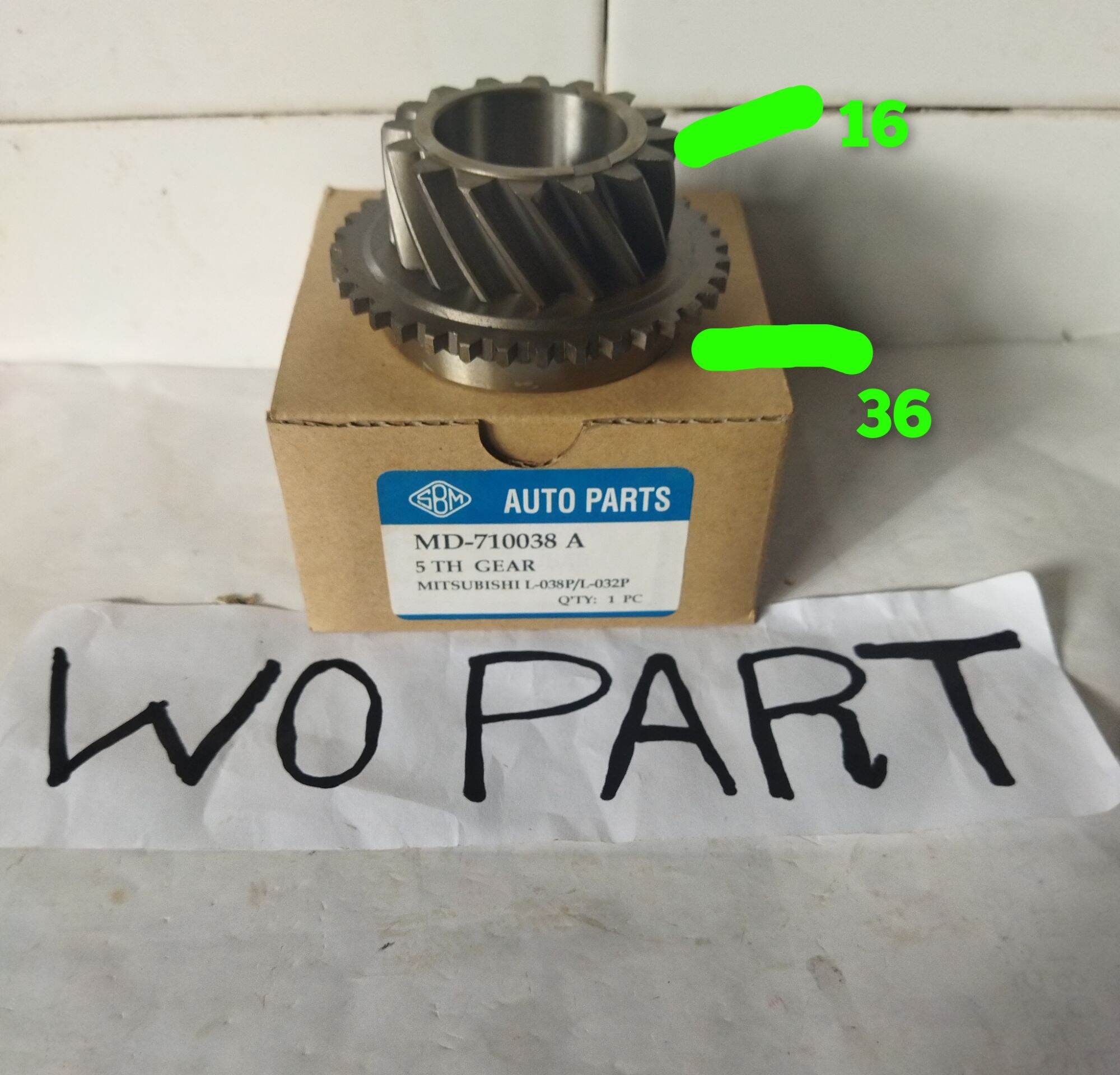 gear gigi 5 L300 Diesel/solar 2.5 gigi 5 TH l300 Diesel gigi transmisi MD | Lazada Indonesia