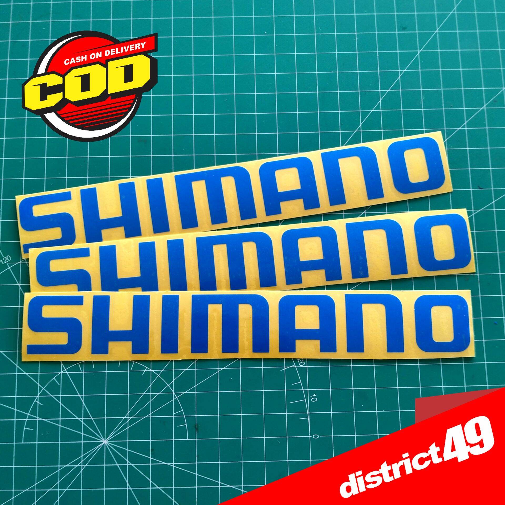 Sticker cutting Shimano - Cutting sticker Shimano - Stiker Shimano ...
