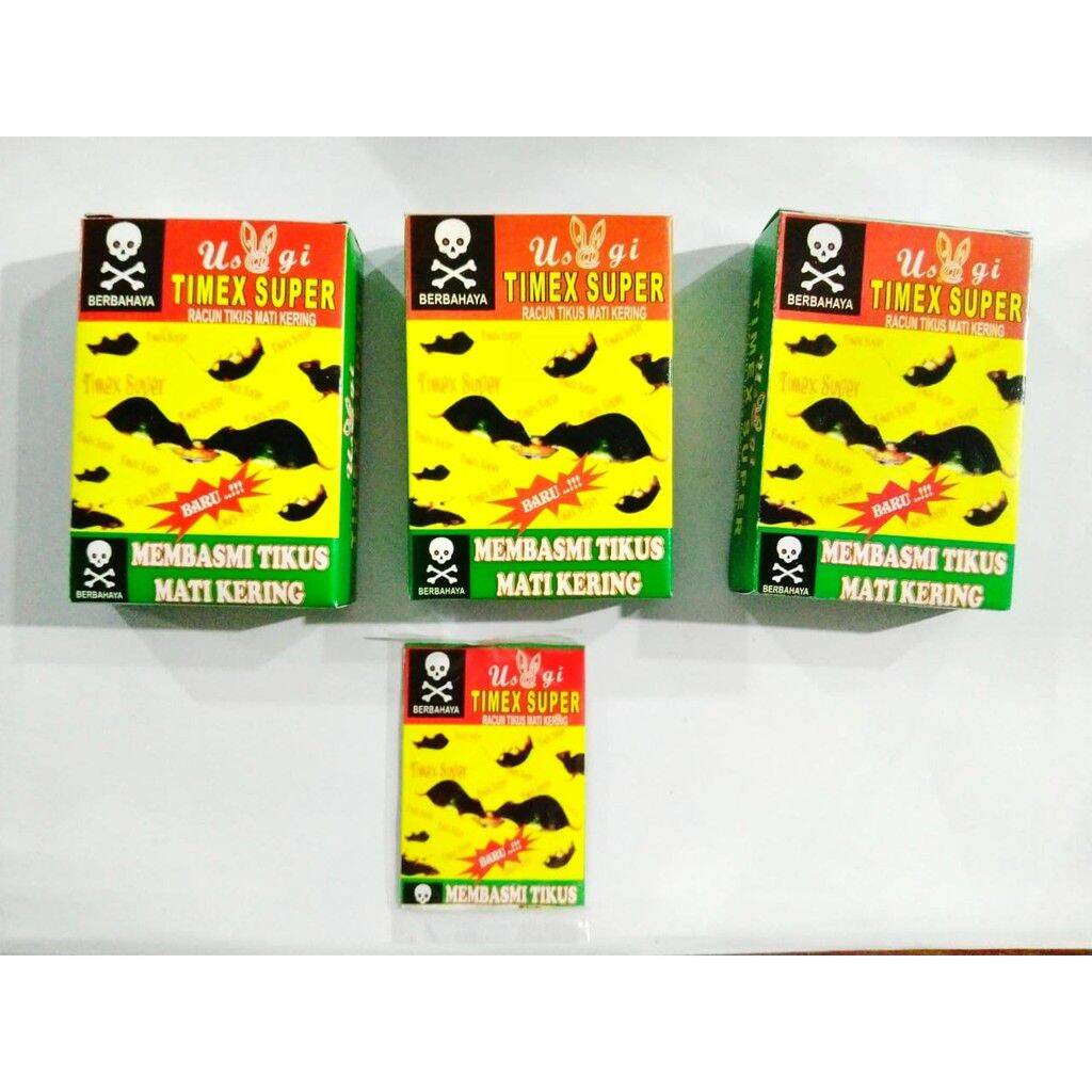 RACUN TIKUS TIMEX SUPER ISI 10 SHASET | Lazada Indonesia