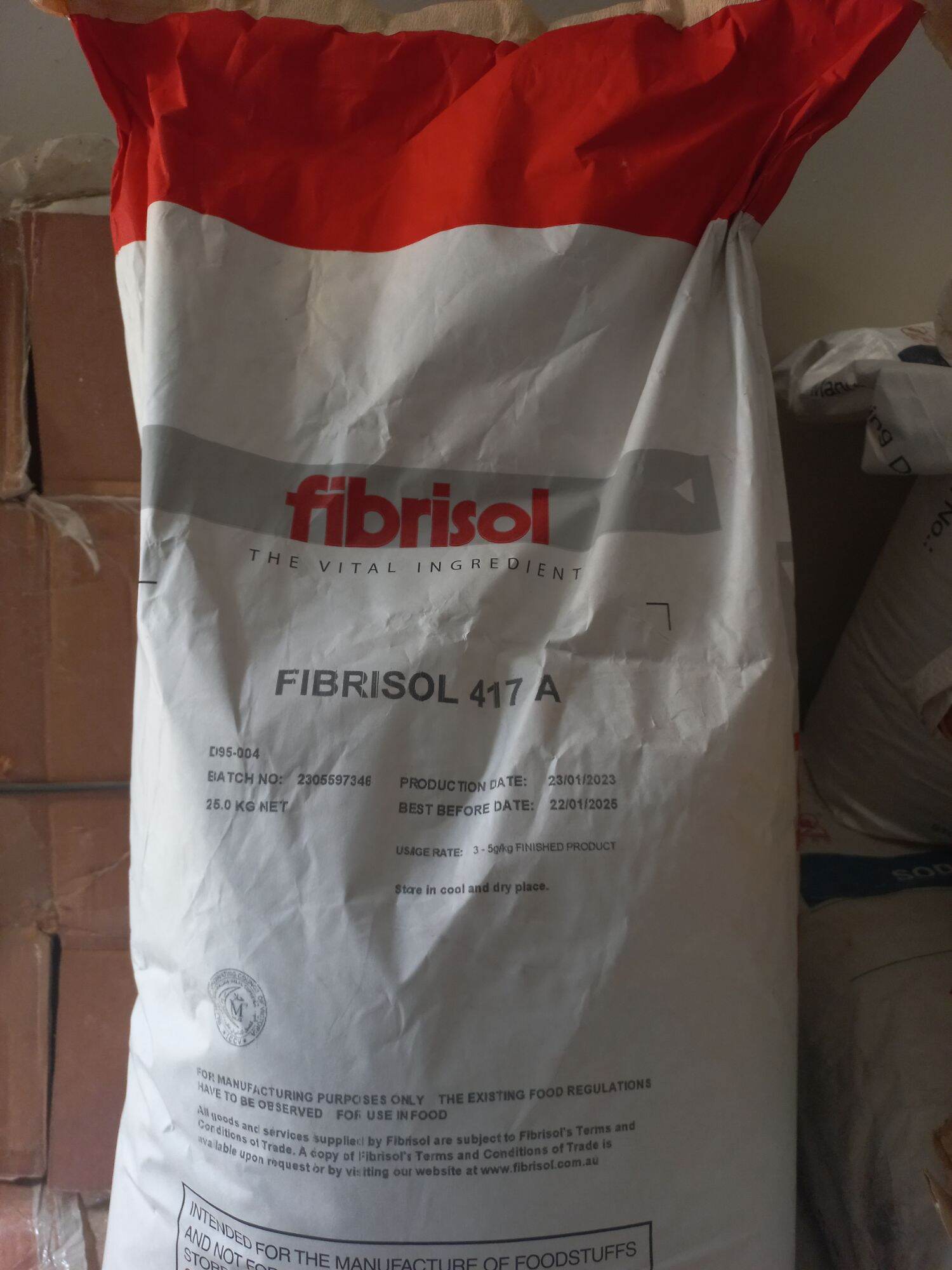 Fibrisol 417 A / Phosmix / Pengenyal Bakso & Sosis Repack | Lazada ...