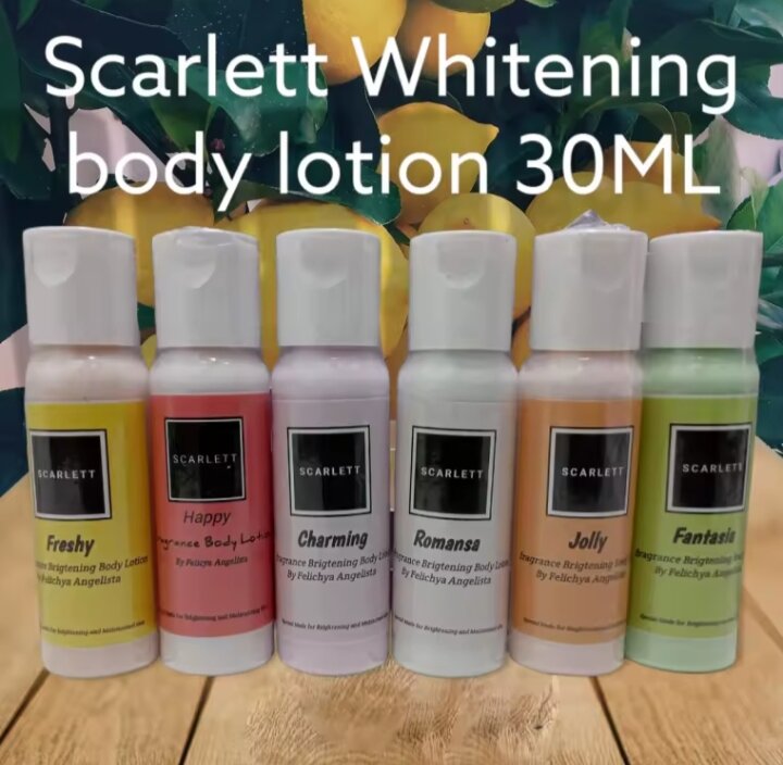 Scarlett body Lotions 30 ml putih permanent | Lazada Indonesia